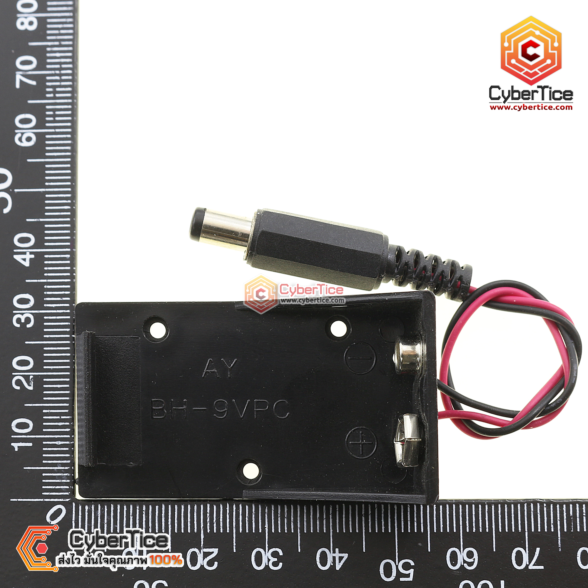 รางถ่าน 9v หัวแจ็ค พร้อมฐานเสียบ ขาย Arduino อุปกรณ์ Arduino คุณภาพดี ราคาถูก ส่งไว ส่งฟรี