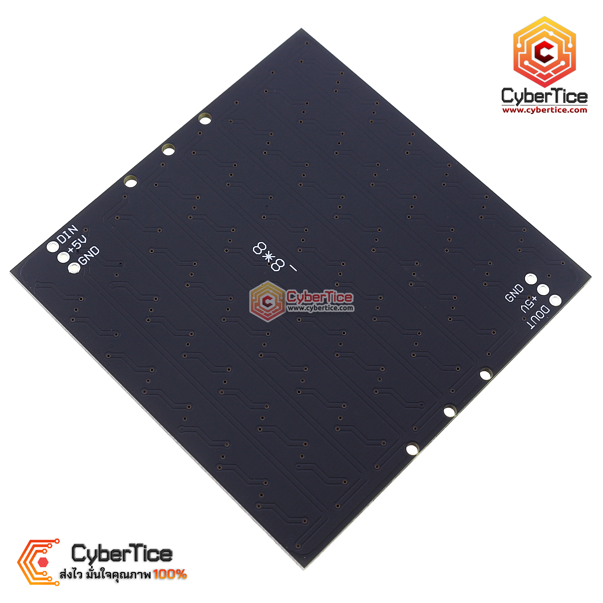 Neopixel Matrix แบบตาราง 8x8 64 ดวง Ws2812 5050 Rgb Led ขาย Arduino อุปกรณ์ Arduino คุณภาพดี