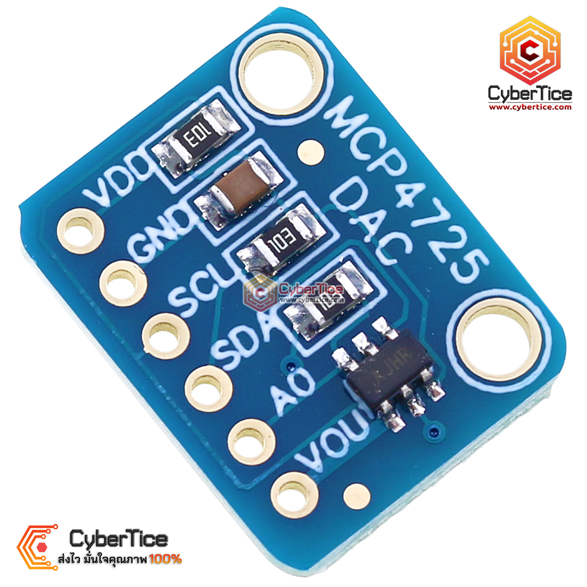 MCP4725 I2C Digital to Analog DAC Breakout Boards V3.0 - ขาย Arduino อุปกรณ์ Arduino คุณภาพดี ...