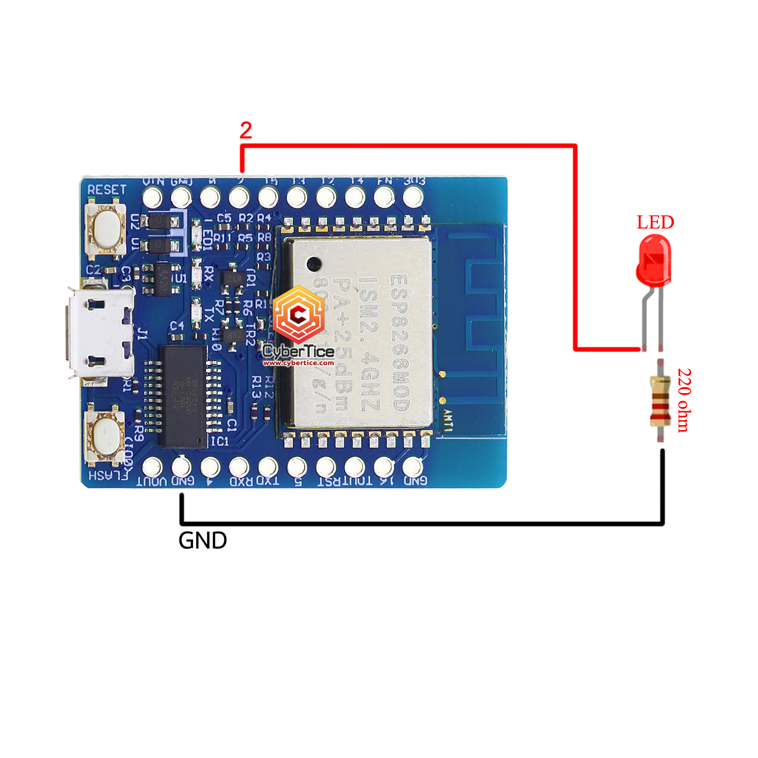 สอนใช้งาน Esp32 Mini Nodemcu Esp8266 Esp Wroom 02 Arduino Wemos D1