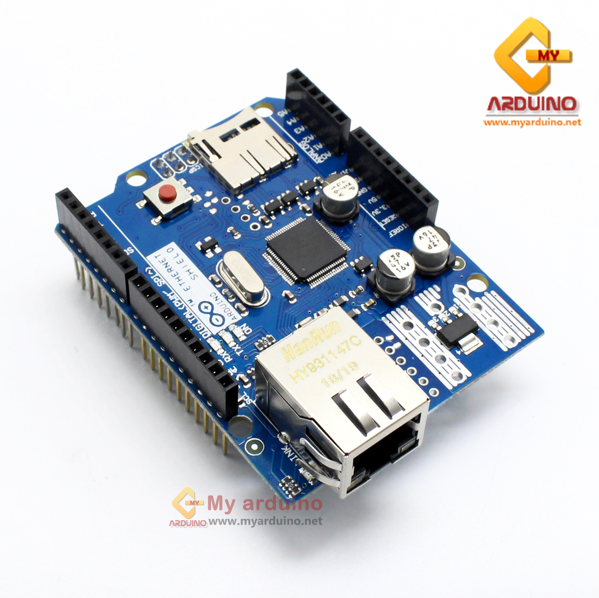 Ethernet Shield W5100 R3 Support MEGA / Uno Support for Arduino - ขาย Arduino อุปกรณ์ Arduino ...