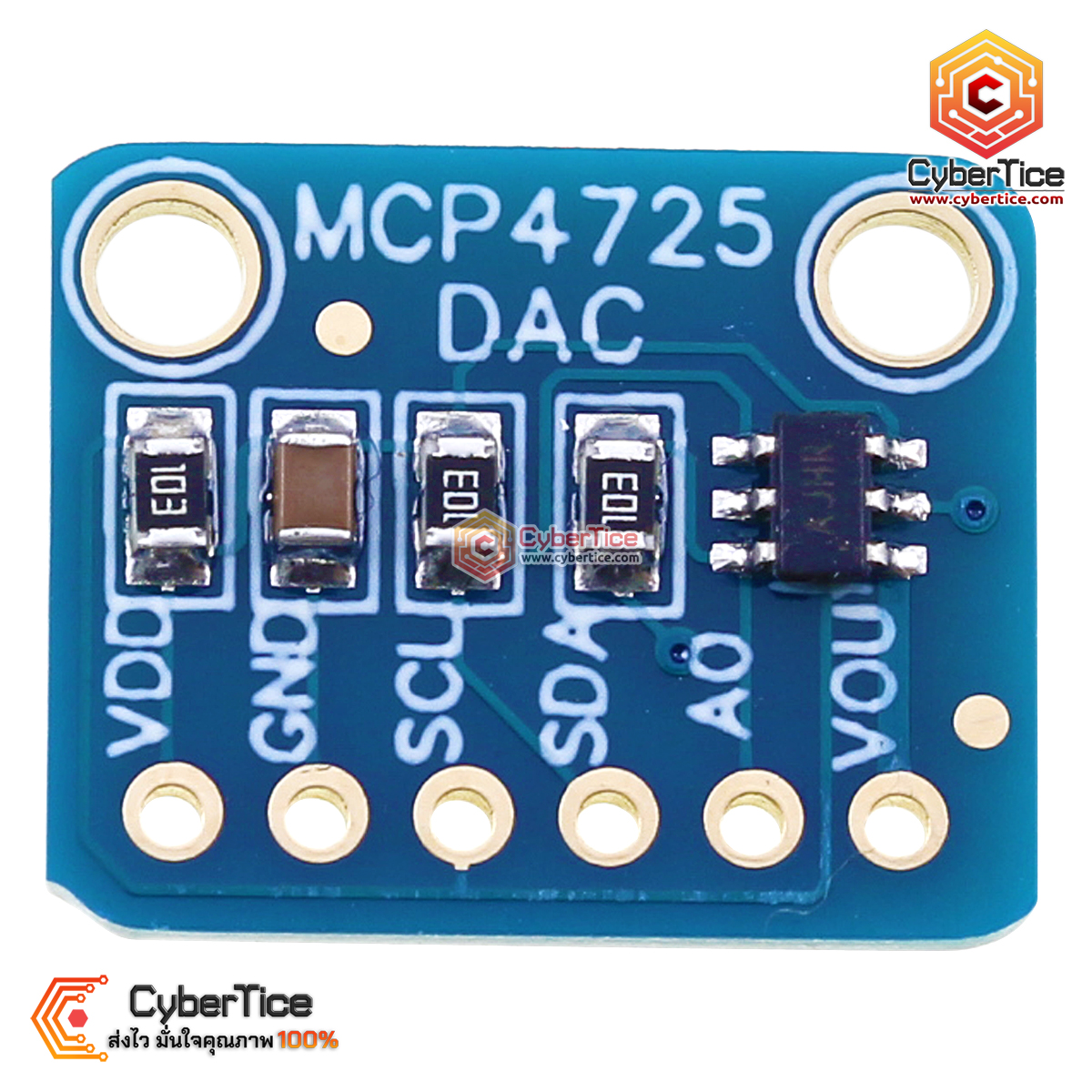 MCP4725 I2C Digital to Analog DAC Breakout Boards V3.0 - ขาย Arduino อุปกรณ์ Arduino คุณภาพดี ...