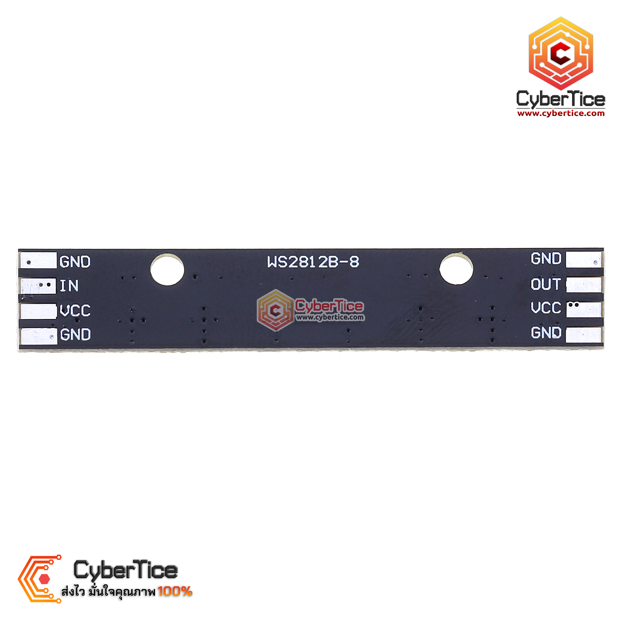 NeoPixel Bar 8 ดวง WS2812 5050 RGB LED - ขาย Arduino อุปกรณ์ Arduino คุณภาพดี ราคาถูก ส่งไว ส่งฟรี