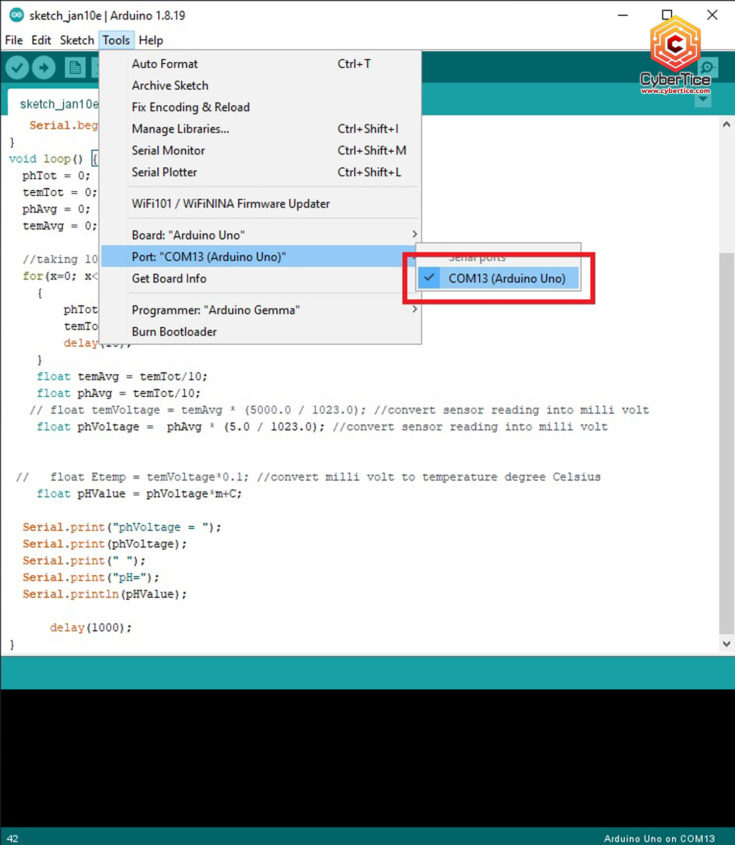 สอนใช้งาน Arduino เซ็นเซอร์วัดค่า Ph ของน้ำ E 201 C Ph Sensor Arduino Analog Ph Meter ขาย