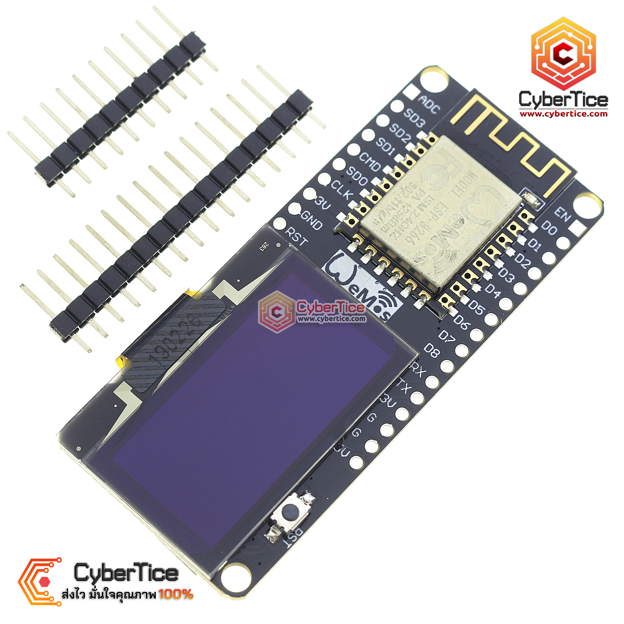 NodeMCU ESP8266 ESP-12F 1.3 inch OLED Display WIFI Module - ขาย Arduino ...