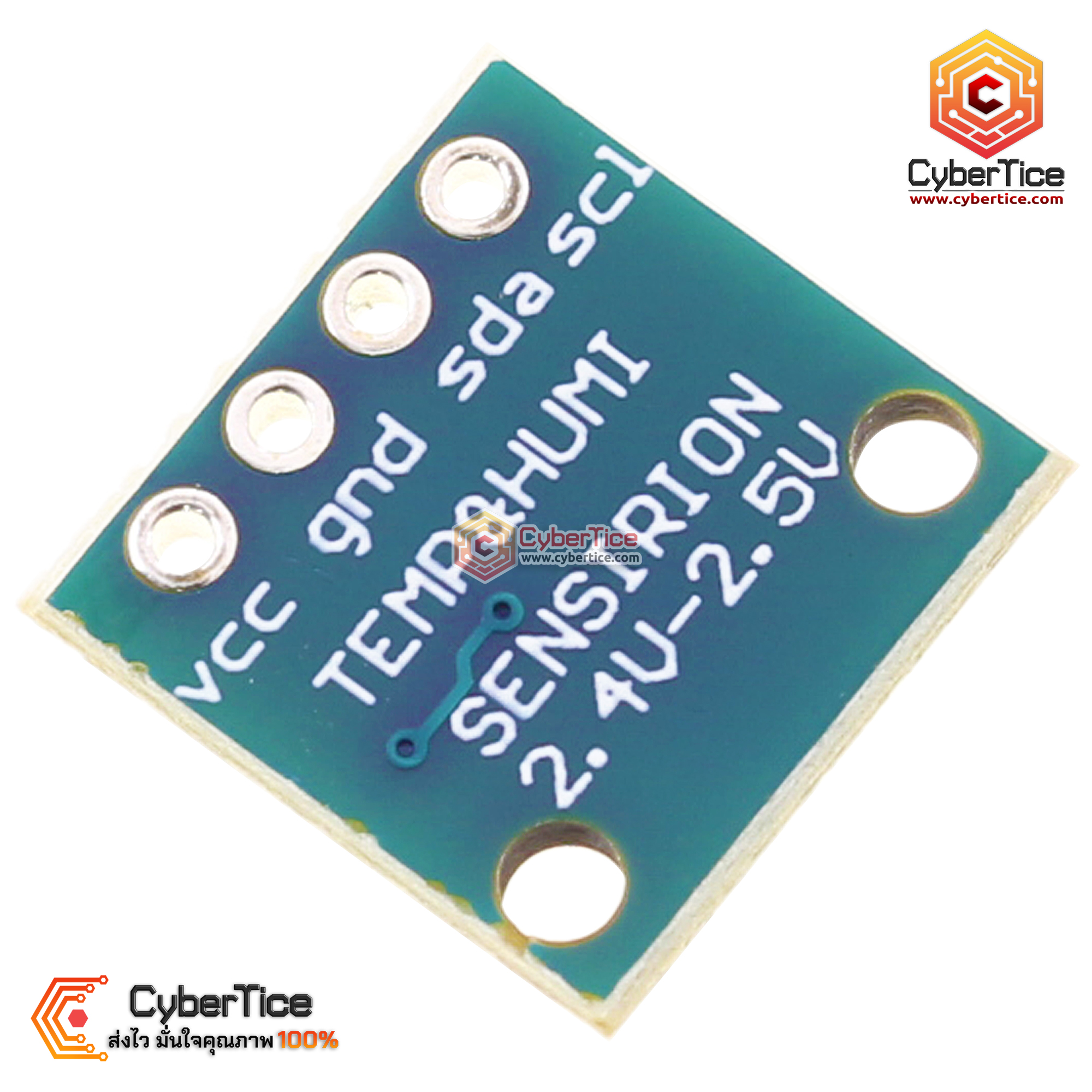 SHT30 เซ็นเซอร์วัดอุณหภูมิและความชื้นความแม่นยำสูง I2c Temperature Humidity Sensor Module - ขาย ...
