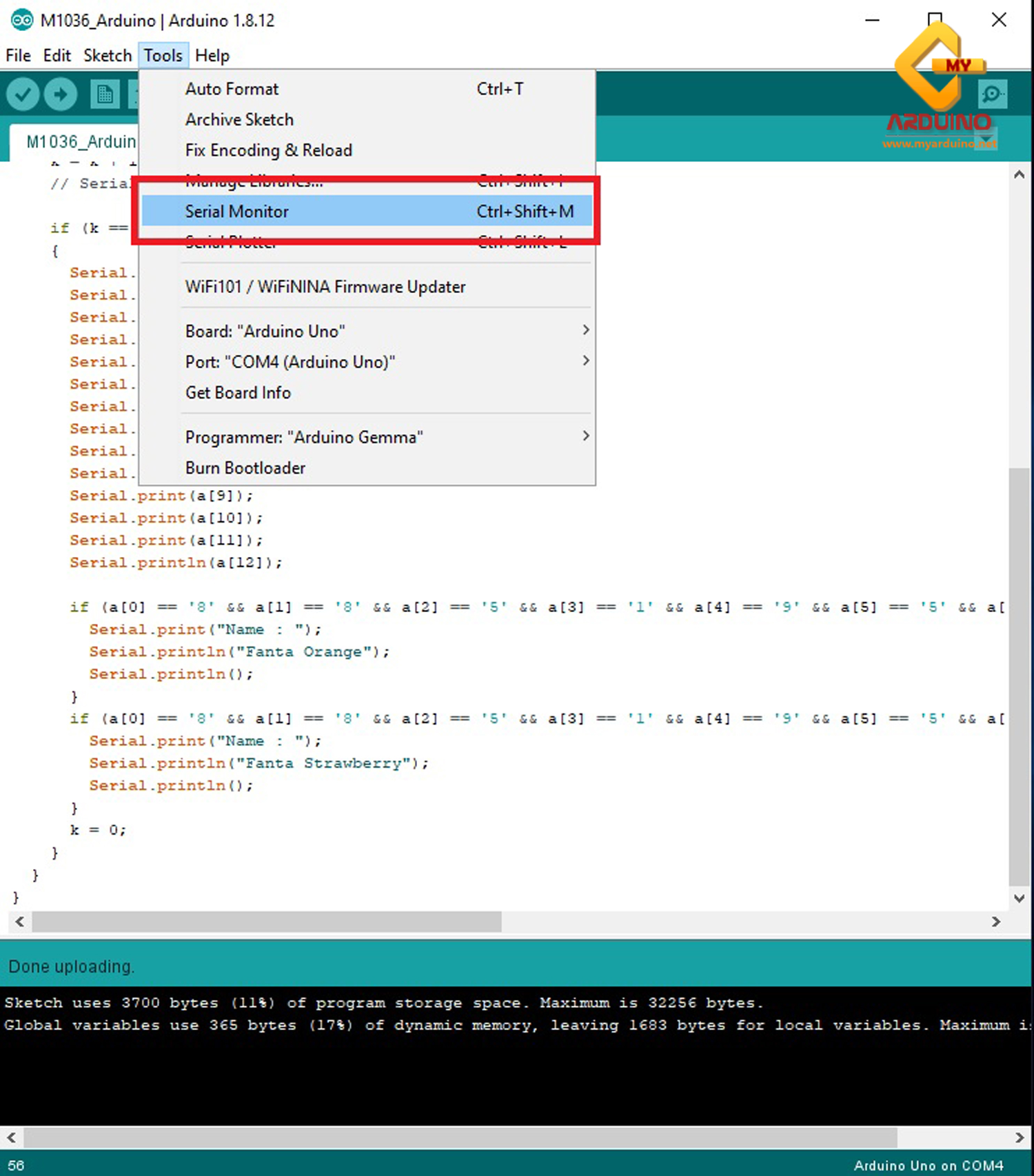 สอนใช้งาน Arduino อ่าน บาร์โค้ด คิวอาร์โค้ด MH-ET LIVE Scanner V3 ...