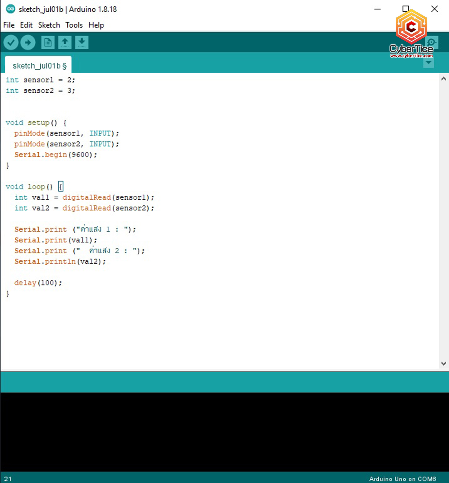 สอนใช้งาน Arduino เซ็นเซอร์ตรวจจับเปลวไฟ 2 ช่องแยกอิสระ 2 Way Flame Sensor Module ขาย Arduino