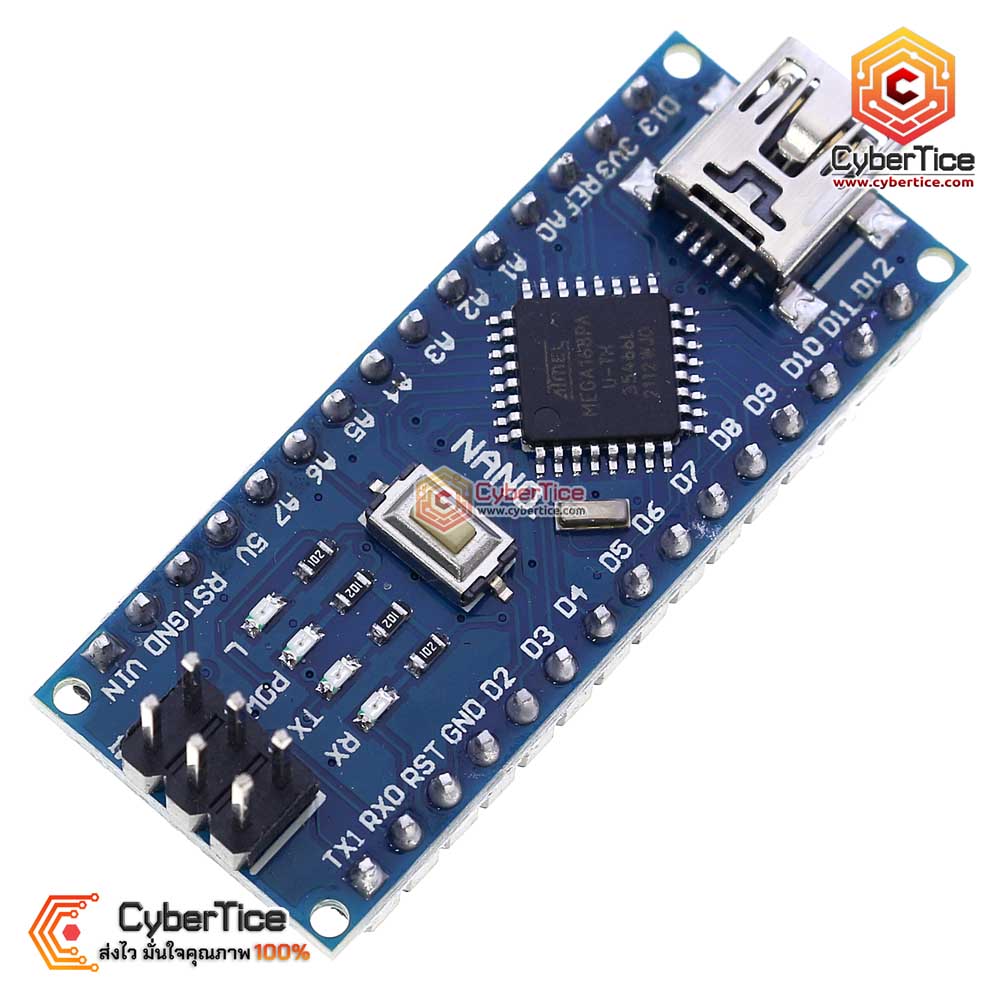 Arduino Nano 3.0 ATmega168P Mini USB ชิฟ CH340G - ขาย Arduino อุปกรณ์ Arduino คุณภาพดี ราคาถูก ...