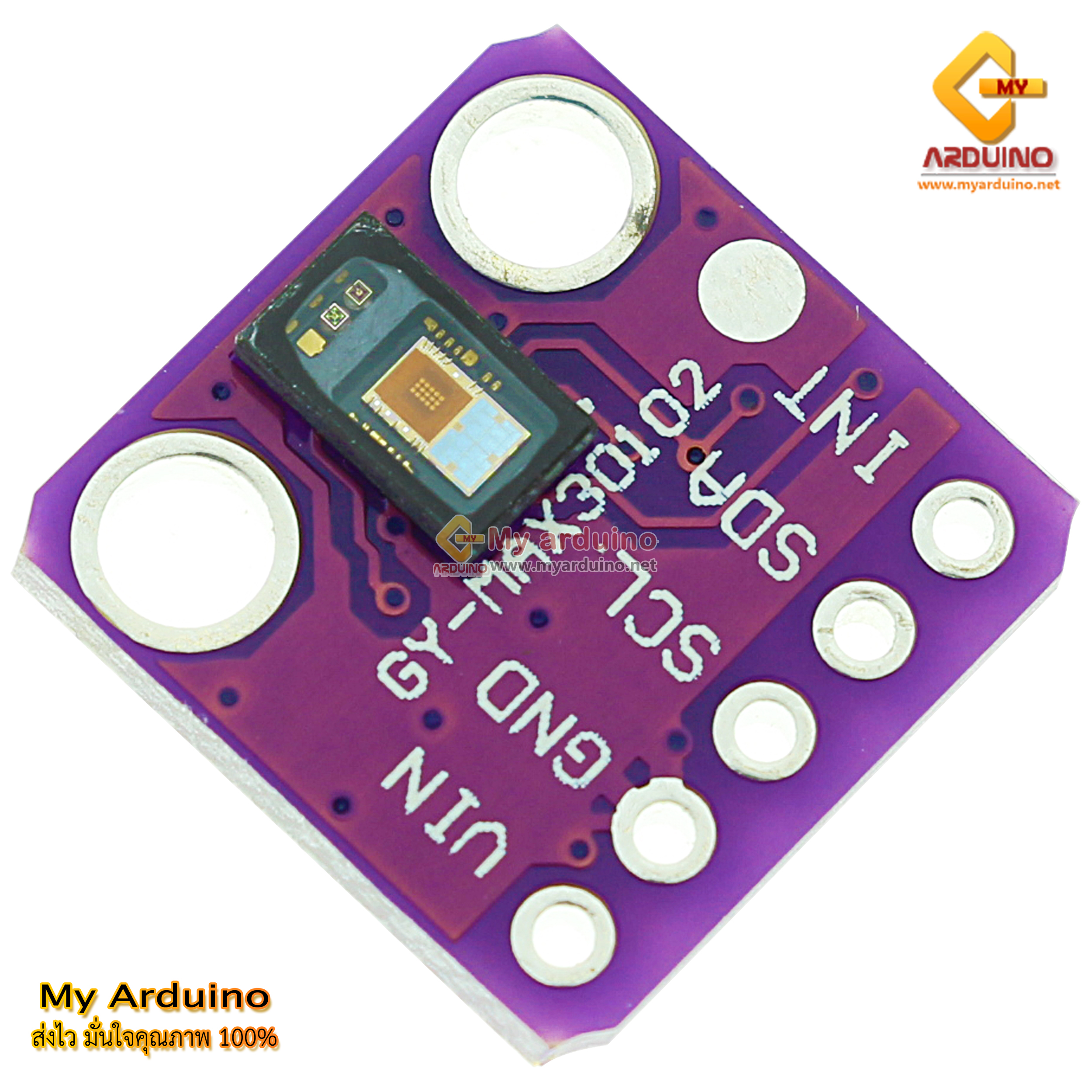 เซ็นเซอร์วัดอัตราการเต้นของหัวใจ GY- MAX30102 Heart Rate Pulse Oxygen ...