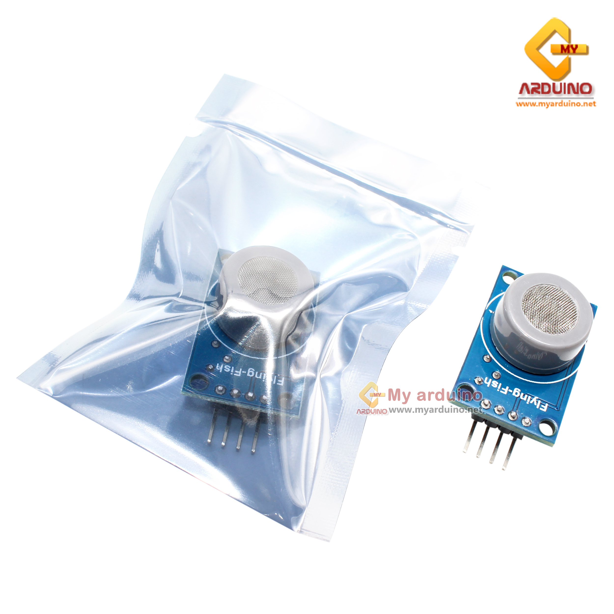 MQ-7 MQ7 CO Carbon Monoxide Gas Sensor Module เซ็นเซอร์ตรวจจับก๊าซ ...