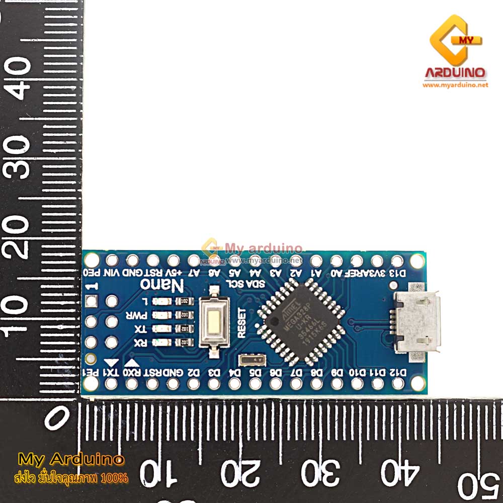 Arduino Nano 30 Usb Micro รุ่นใหม่ชิฟ Ch340g แบบไม่บัดกรีขา ขาย Arduino อุปกรณ์ Arduino