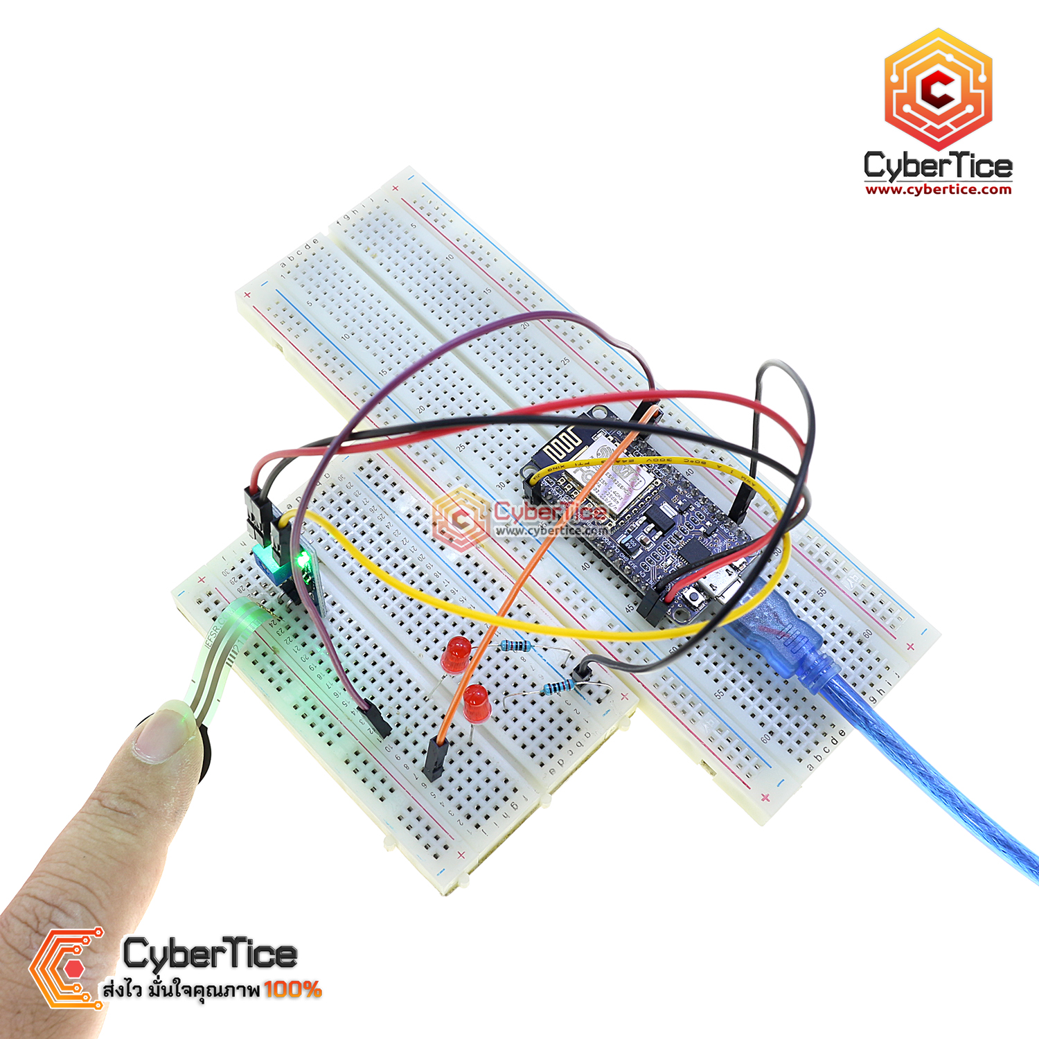 สอนใช้งาน ESP8266 เซ็นเซอร์รับแรงกด Force Sensor FSR402 - ขาย Arduino อุปกรณ์ Arduino คุณภาพดี ...