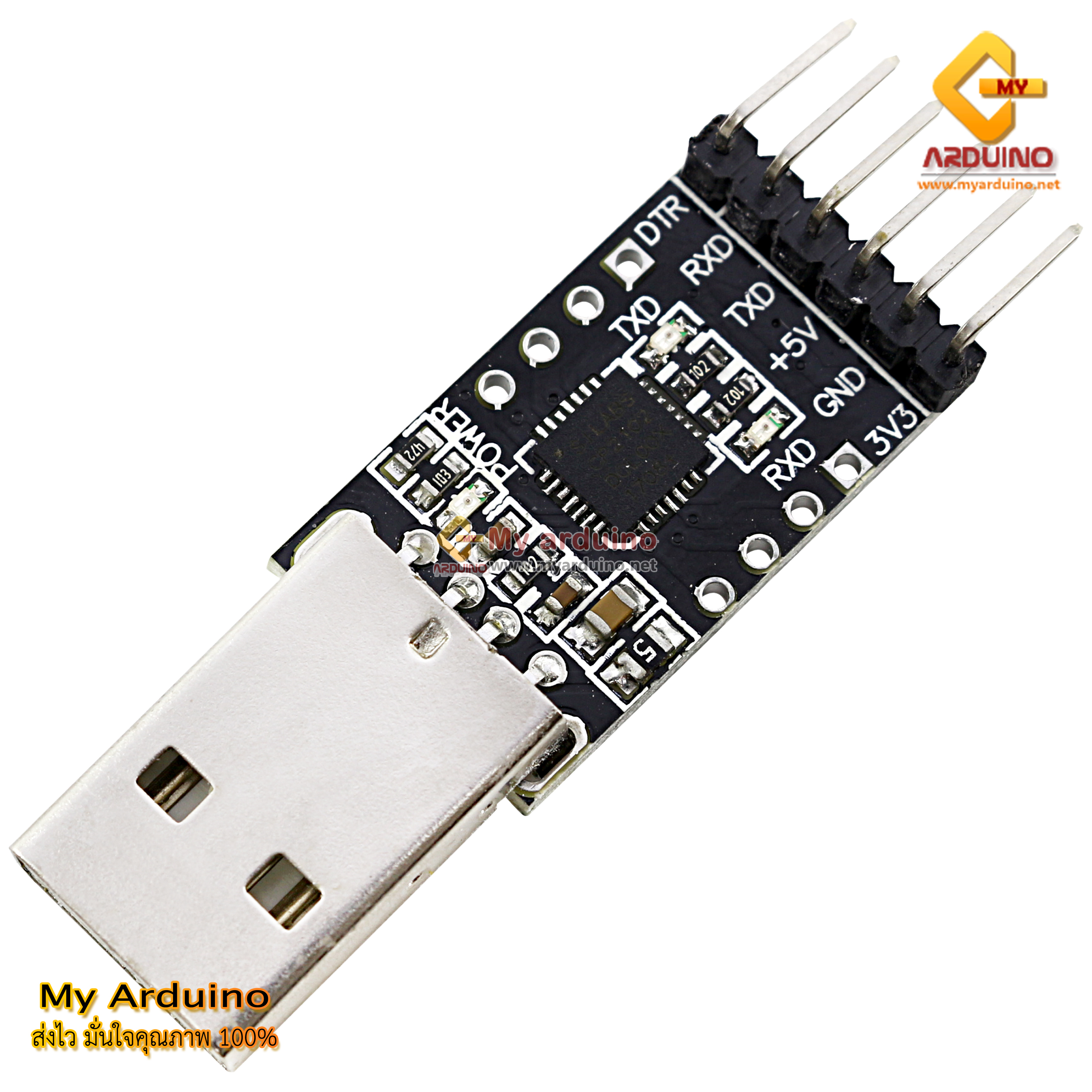 CP2102 USB 2.0 to TTL UART Serial Adapter Module for Arduino Pro Mini ...