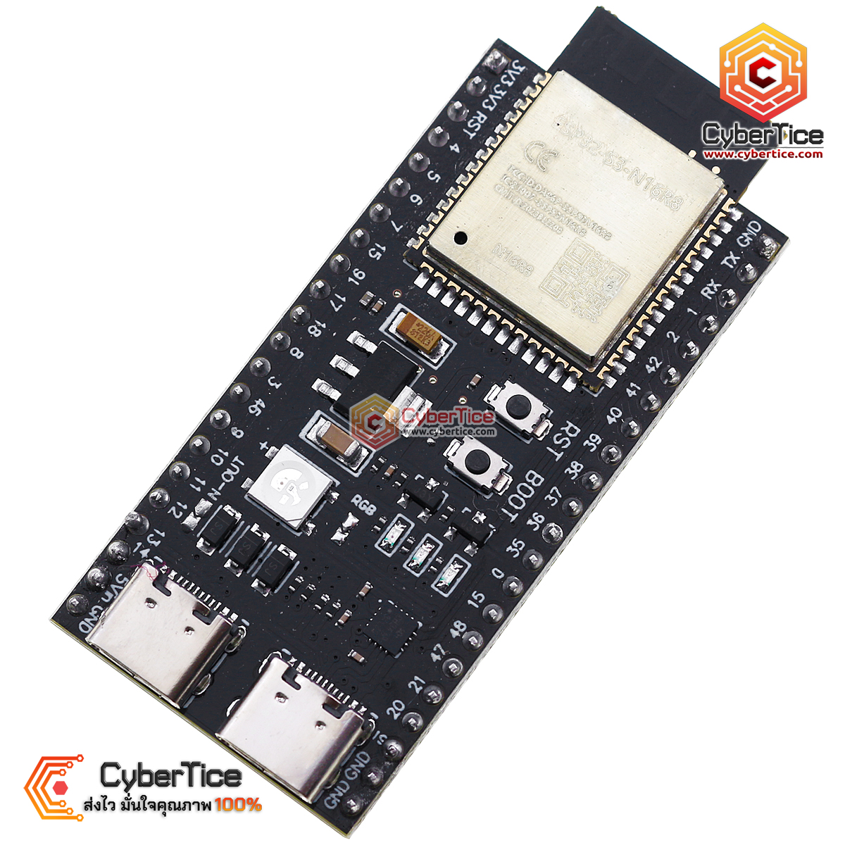 ESP32-S3 core board N16R8 compatible with DevKitC-1 breakout board - ขาย Arduino อุปกรณ์ Arduino ...
