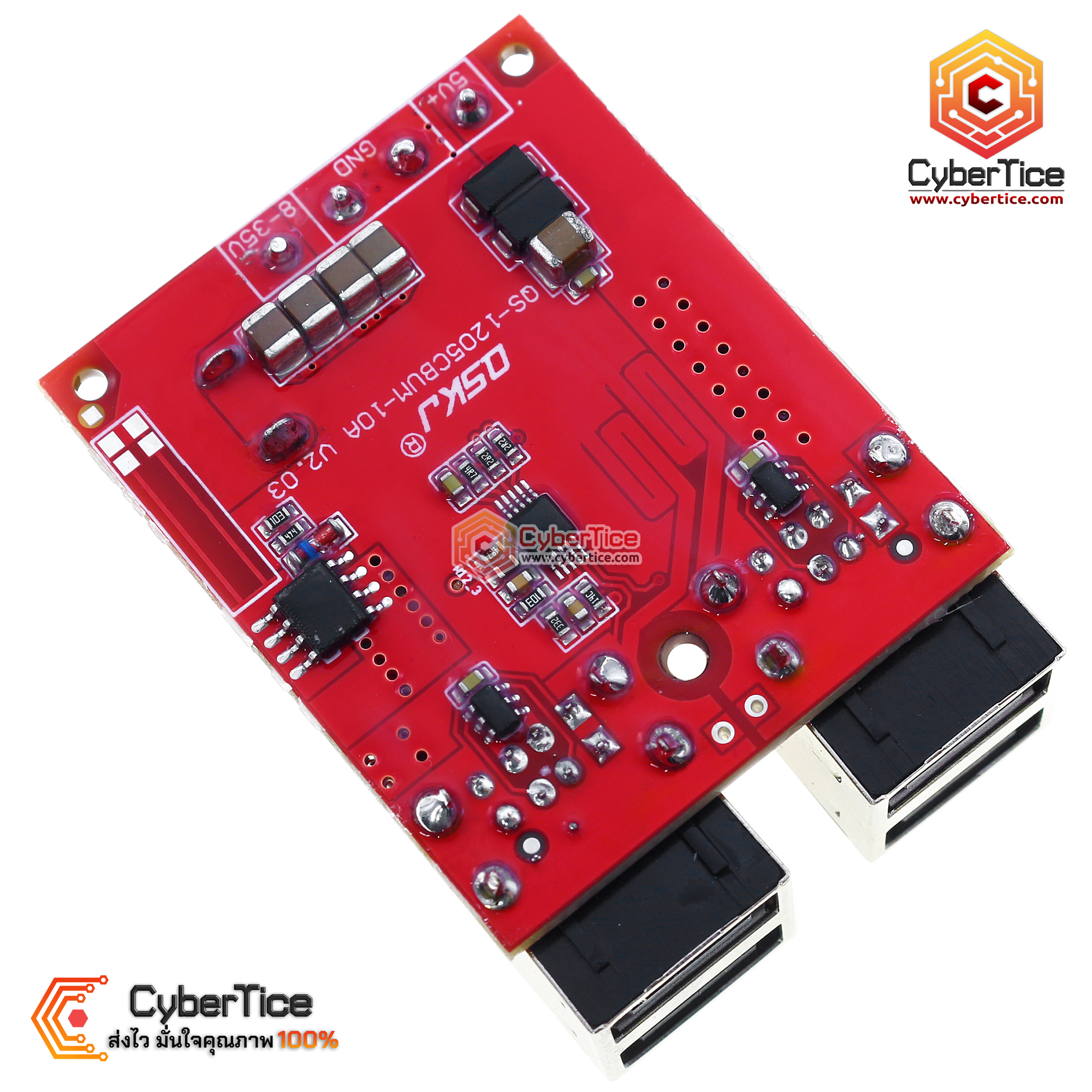 Step Down Power Module output 4 Port USB DC-DC 8-35v to 5V 8A V2.0 ...