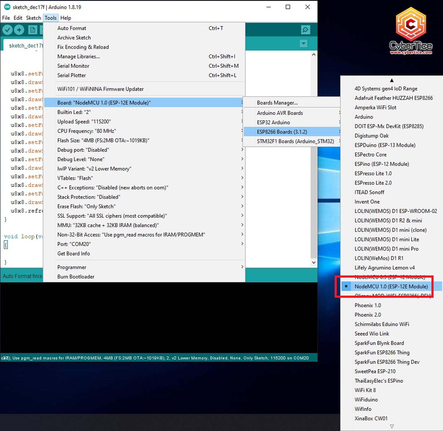 สอนใช้งาน ESP8266 จอแสดงผล OLED SH1107 128x128 แบบ I2C ขนาด 1.5นิ้ว - ขาย Arduino อุปกรณ์ ...