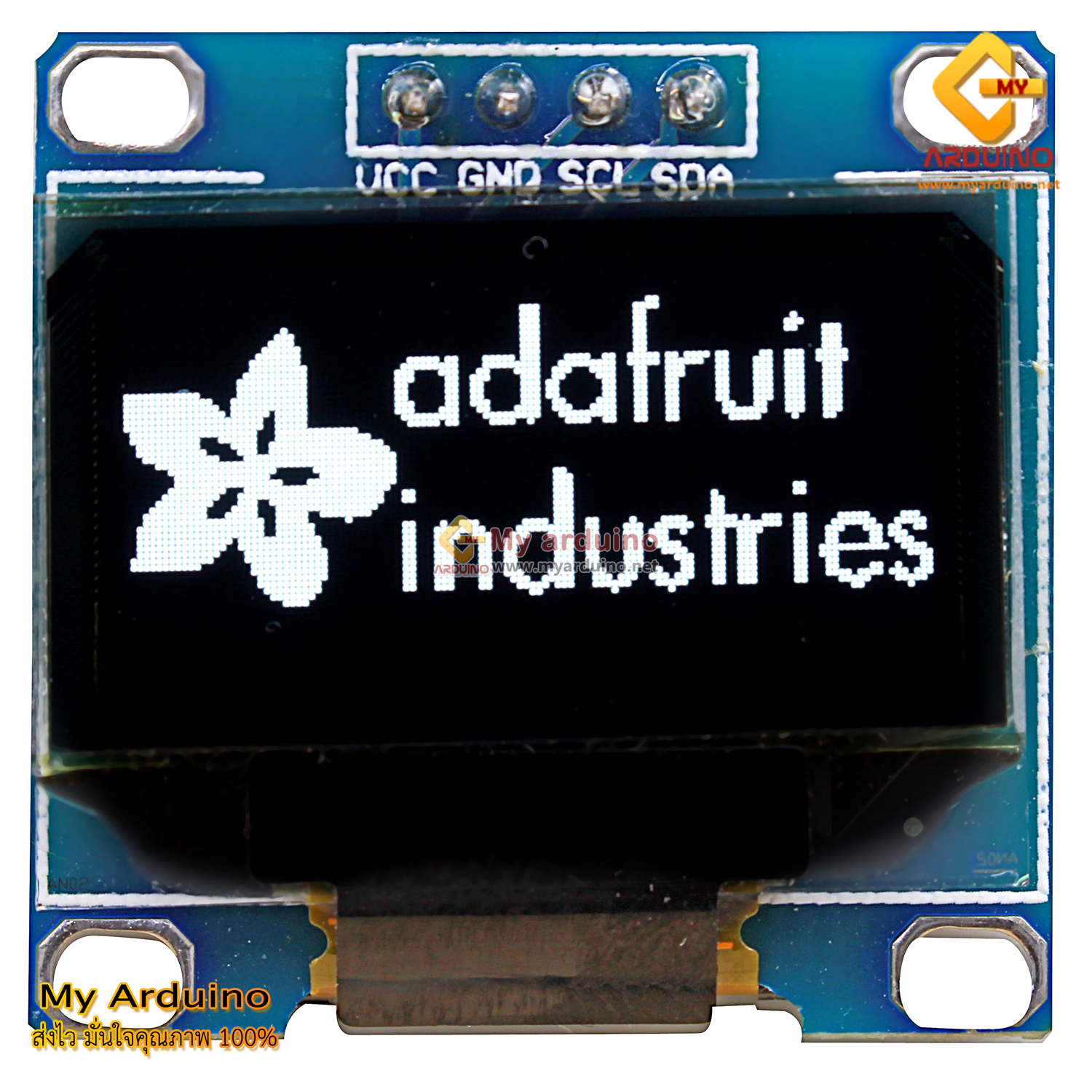 สอนใช้งาน Arduino จอแสดงผล Oled 128x64 แบบ I2c สีขาว ขาย Arduino อุปกรณ์ Arduino คุณภาพดี ราคา