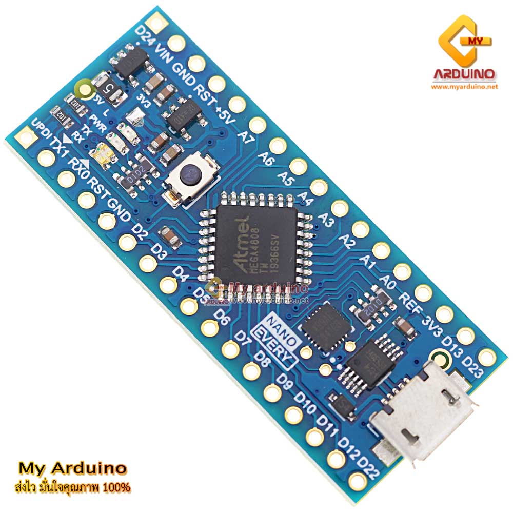 Arduino Nano Every Atmega4808 Updi ขาย Arduino อุปกรณ์ Arduino คุณภาพ