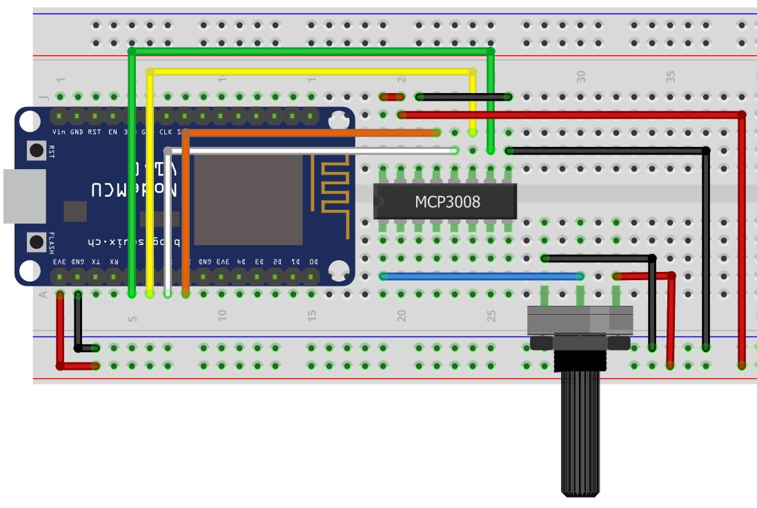 IC MCP3008 8-Channel 10-Bit ADC With SPI Interface - ขาย Arduino ...