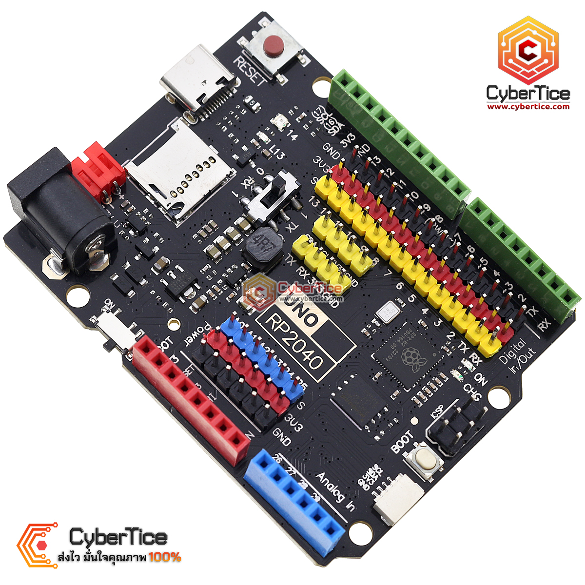 Raspberry PI Pico RP2040 16M บอร์ดหลักสำหรับพัฒนา - ขาย Arduino อุปกรณ์ Arduino คุณภาพดี ราคาถูก ...