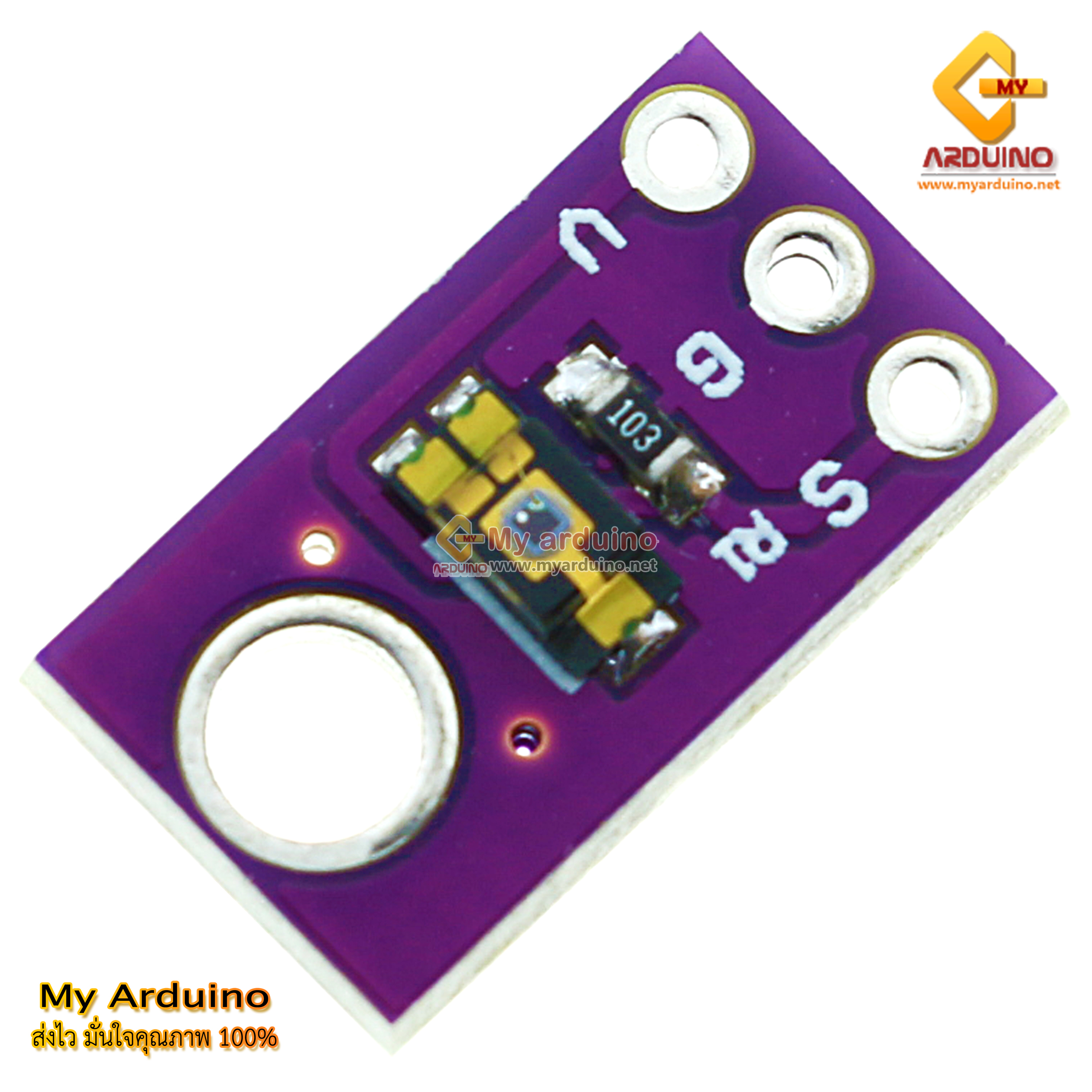 TEMT6000 Ambient light sensor เซ็นเซอร์วัดความเข้มแสง - ขาย Arduino ...