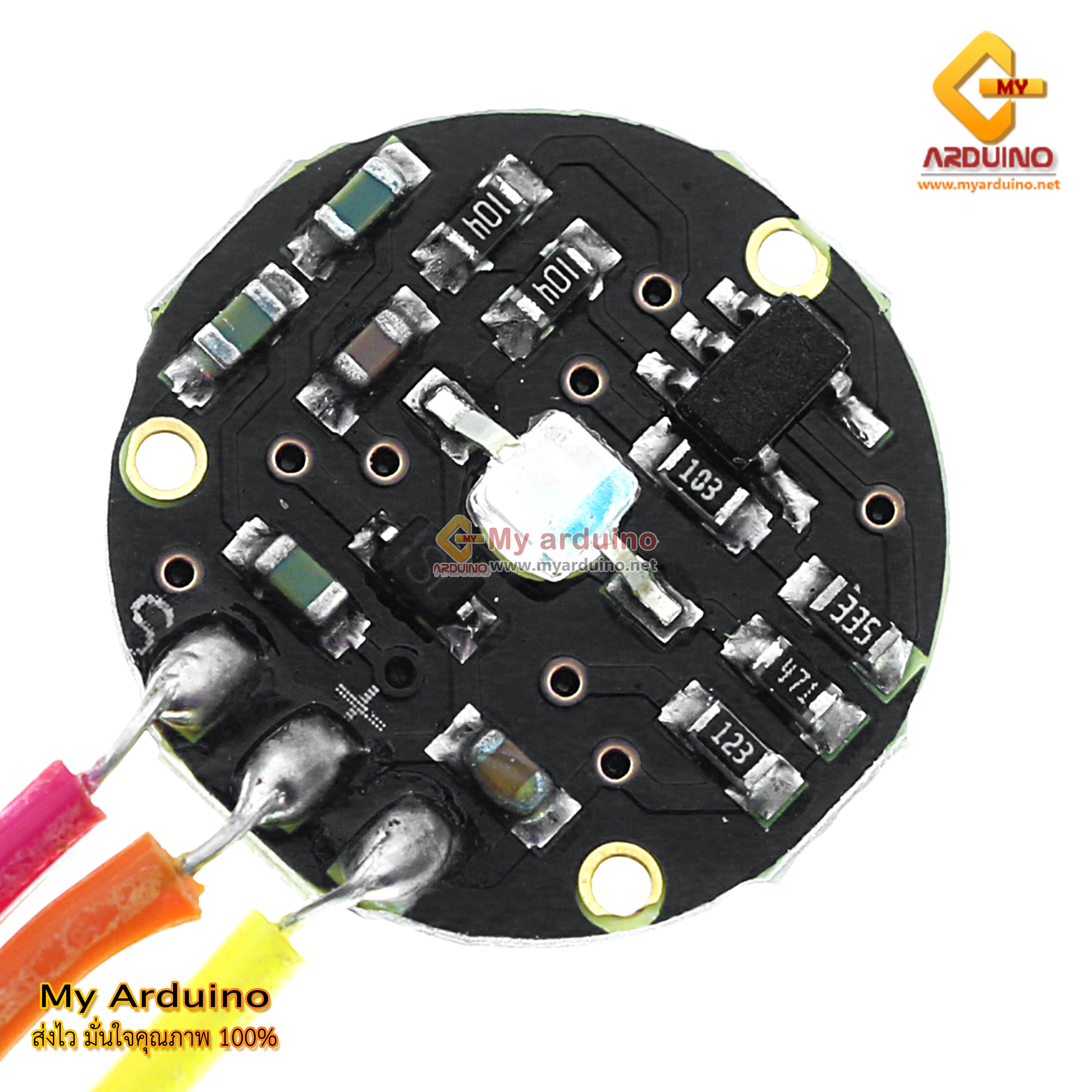 โมดูลวัดชีพจรตรวจจับการเต้นของหัวใจ Pulse Sensor Amped สำหรับ Arduino พร้อมสายรัด - ขาย Arduino ...