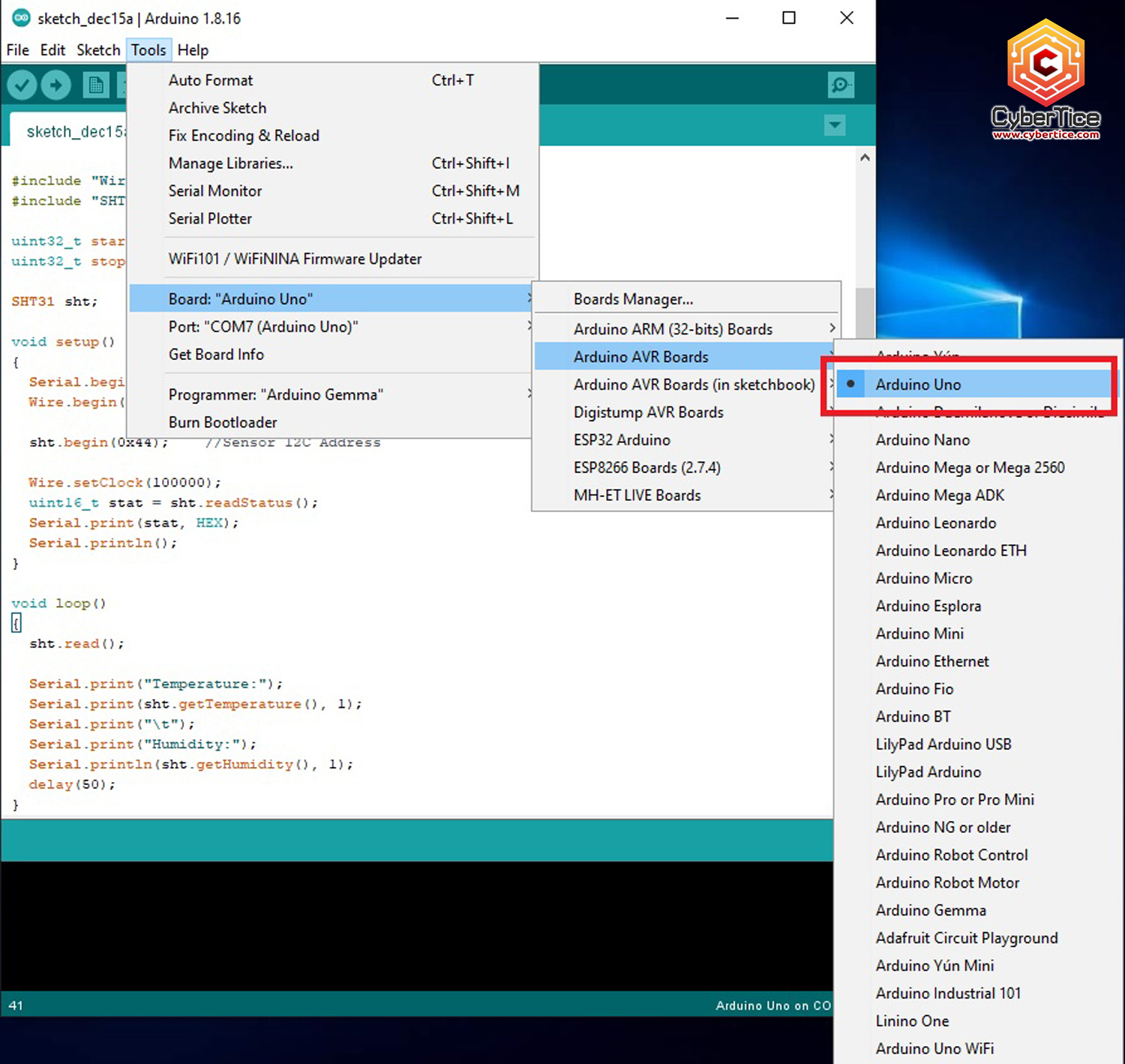 สอนใช้งาน Arduino Sht30 เซ็นเซอร์วัดอุณหภูมิและความชื้น Digital Output ขาย Arduino อุปกรณ์