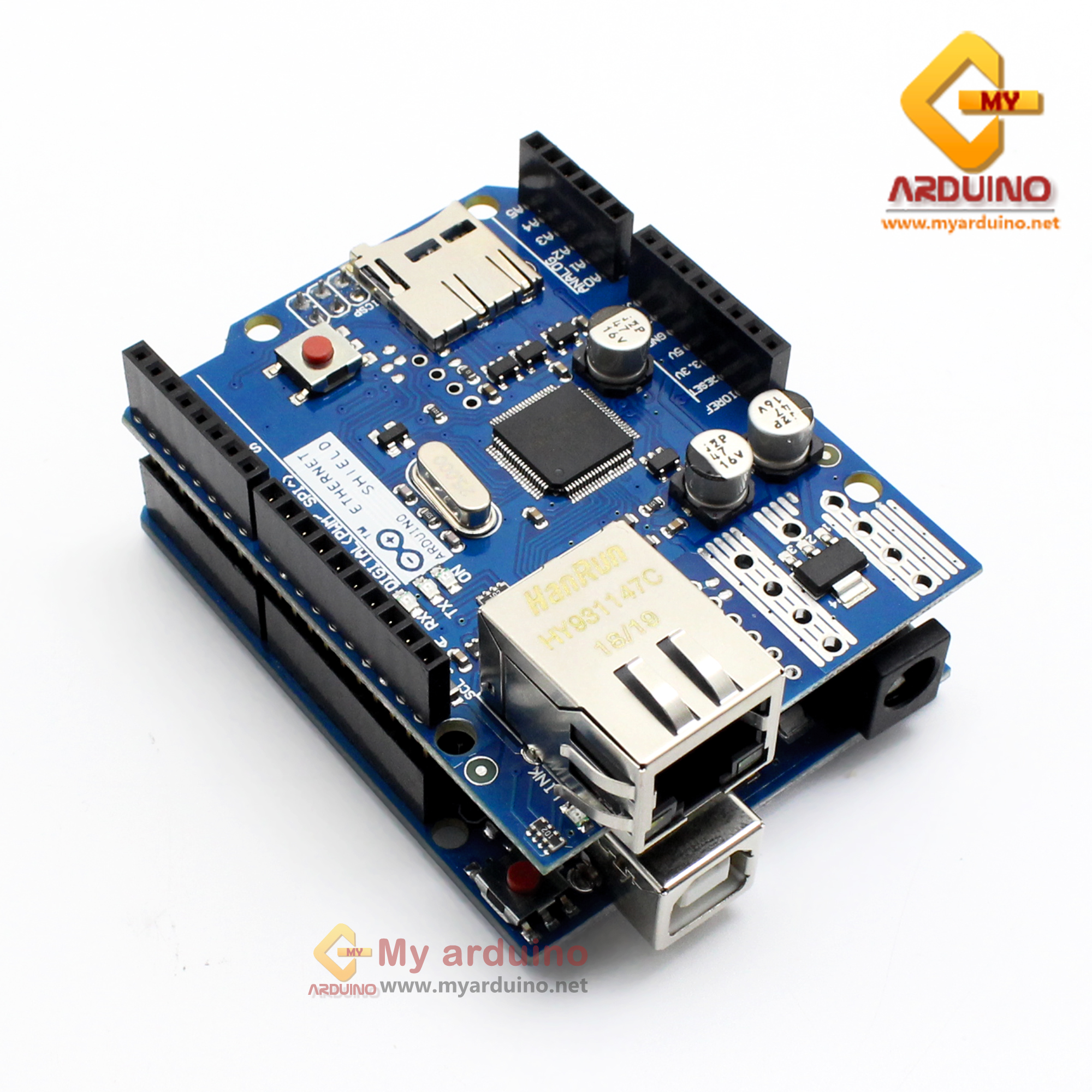 Ethernet Shield W5100 R3 Support MEGA / Uno Support for Arduino - ขาย ...