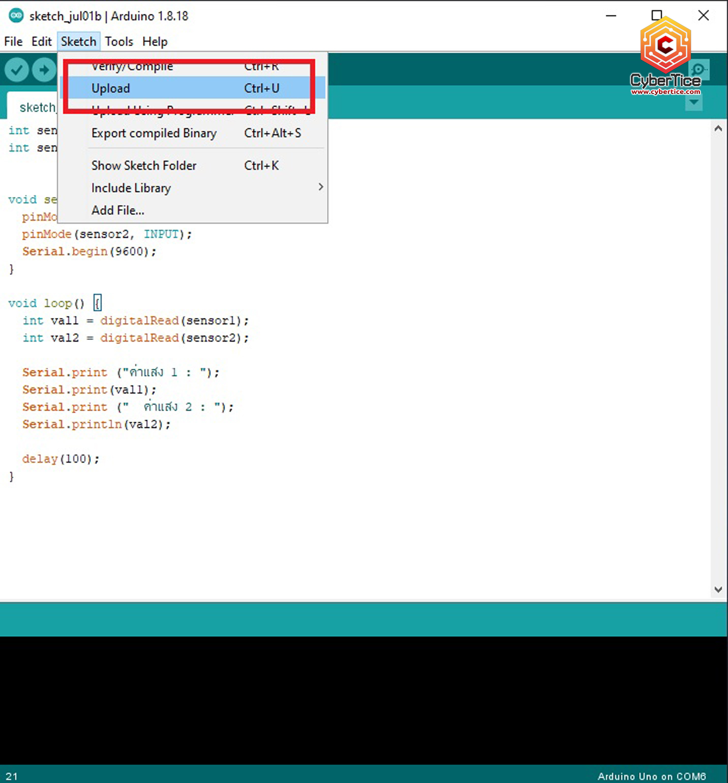 สอนใช้งาน Arduino เซ็นเซอร์ตรวจจับเปลวไฟ 2 ช่องแยกอิสระ 2 Way Flame Sensor Module ขาย Arduino