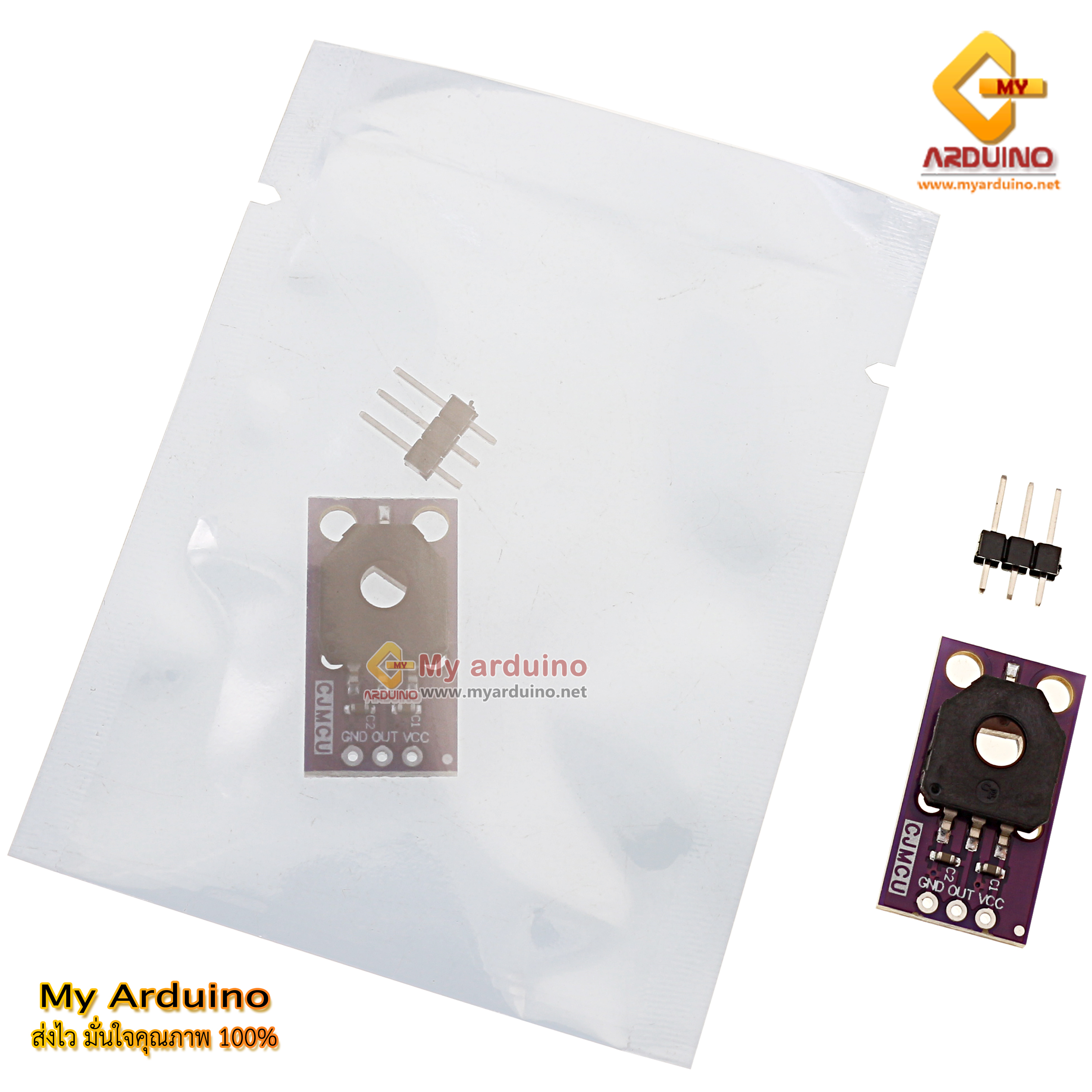 Rotation Rotary angle sensor Trimmer 10K potentiometer voltage output ...