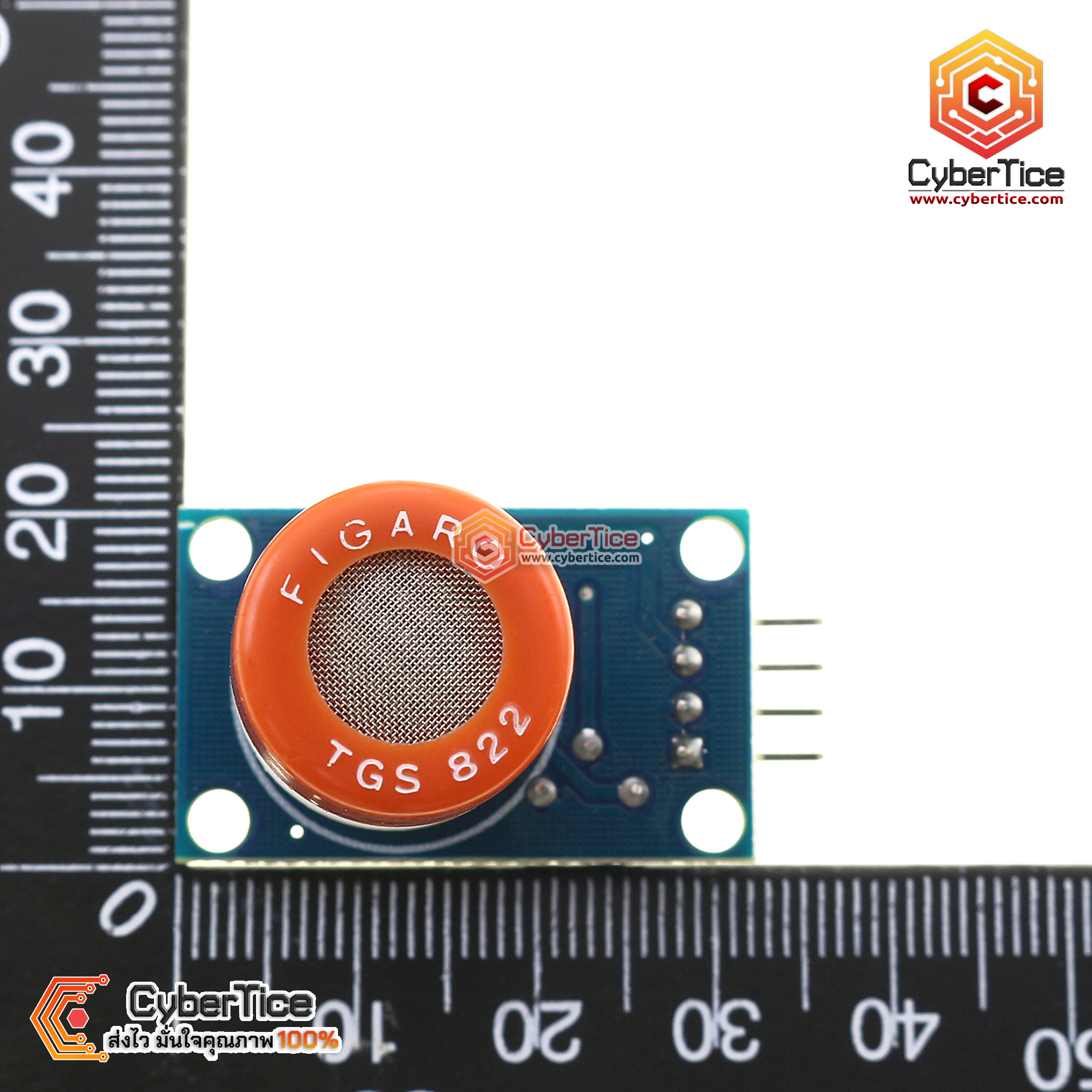 TGS822 เซ็นเซอร์แอลกอฮอล์ แก๊สเอทานอล Alcohol gas sensor - ขาย Arduino ...