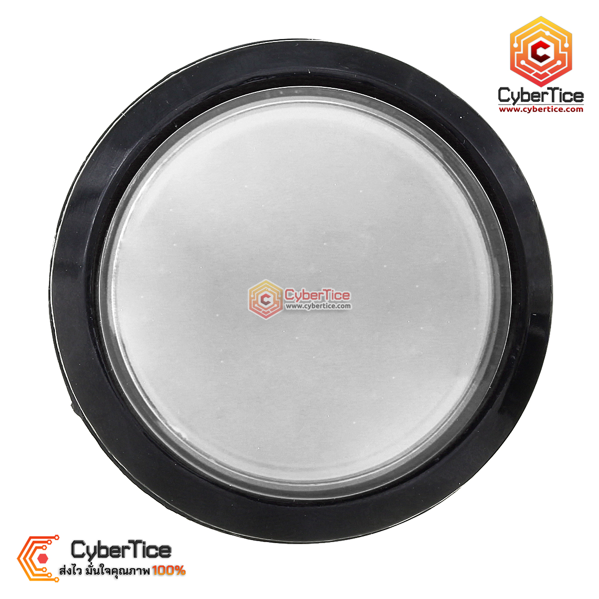 สวิทช์พร้อมปุ่มกด ปุ่มกดเกมโชว์ กดติดปล่อยดับ มีไฟ สีขาว ขนาด 46mm ขาย Arduino อุปกรณ์ Arduino