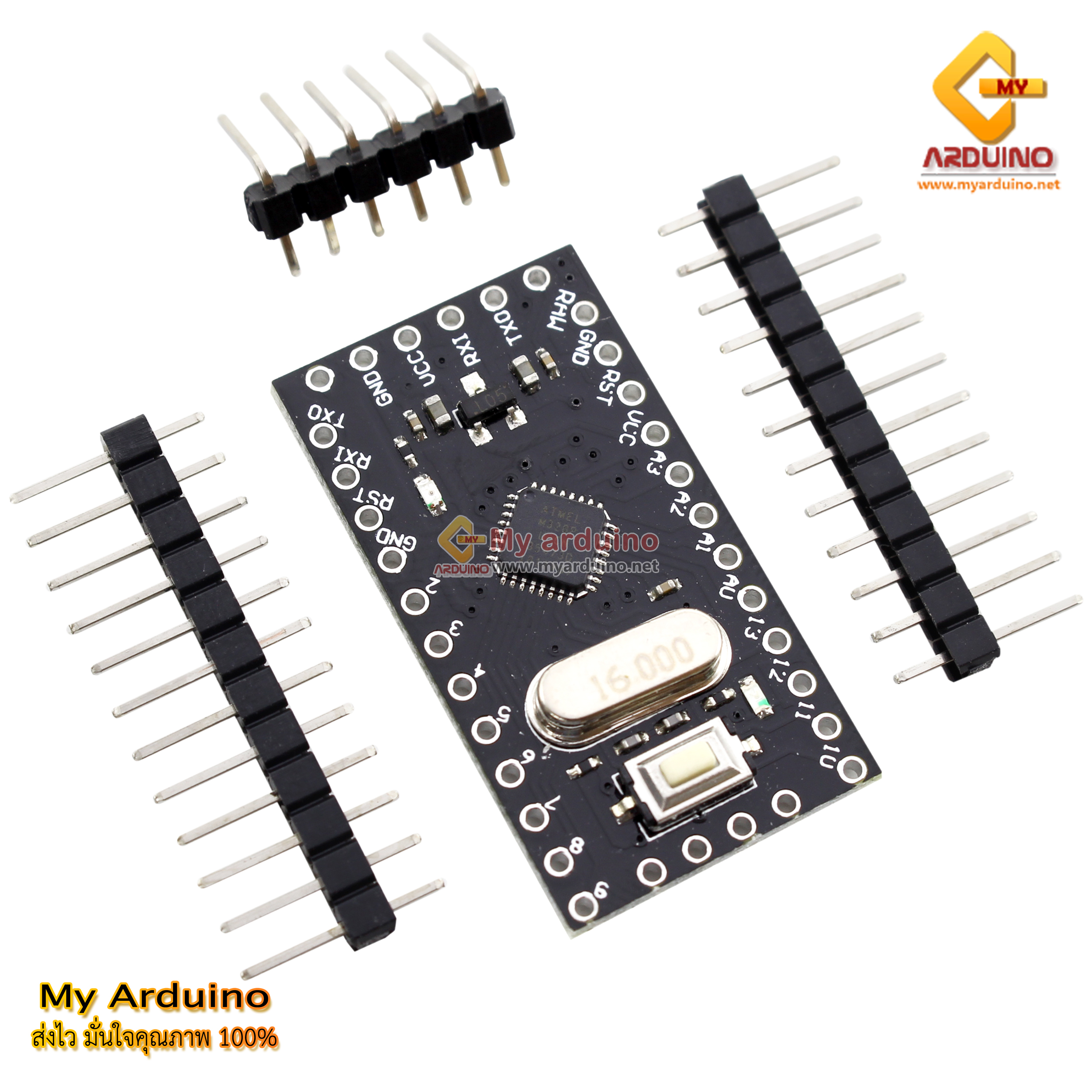 Pro Mini Module For Arduino ATMGEA328P 5V/16M Compatible With Nano ...