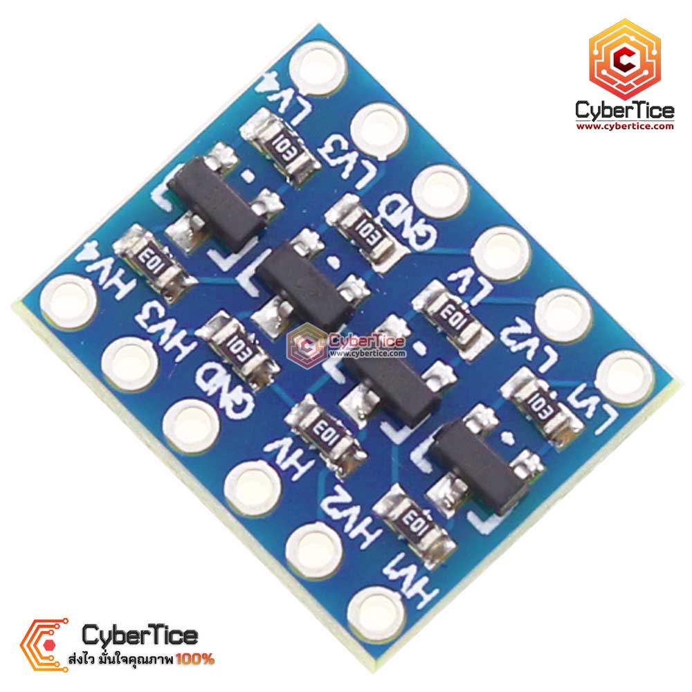 Logic level Converter Module 4 channel 5V-3V IIC UART SPI - ขาย Arduino ...