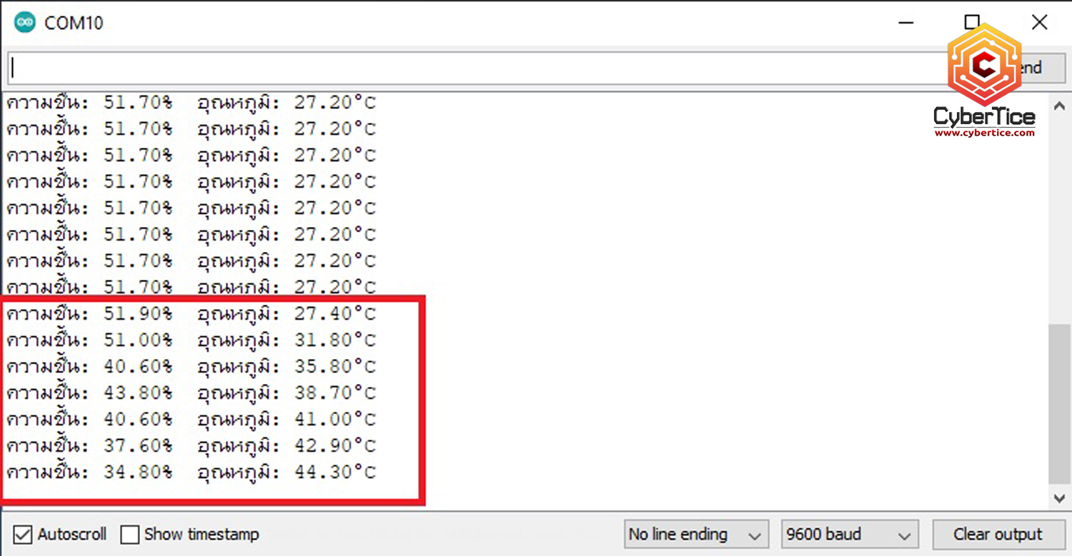 สอนใช้งาน Arduino Dht11 เซ็นเซอร์วัดอุณหภูมิและความชื้น พร้อม Pcb แถมสายไฟ 2024 ขาย Arduino