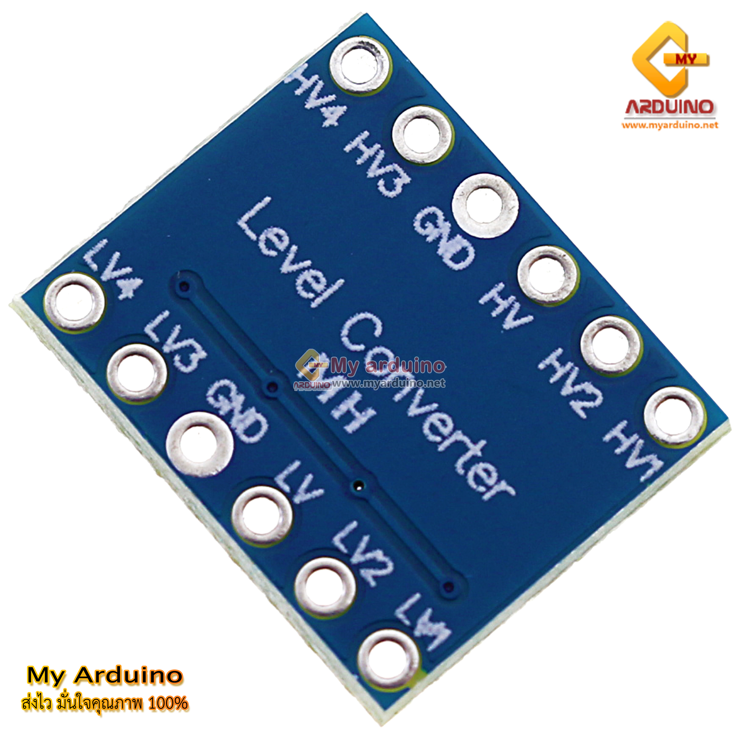 Logic level Converter Module 4 channel 5V-3V IIC UART SPI - ขาย Arduino อุปกรณ์ Arduino คุณภาพดี ...