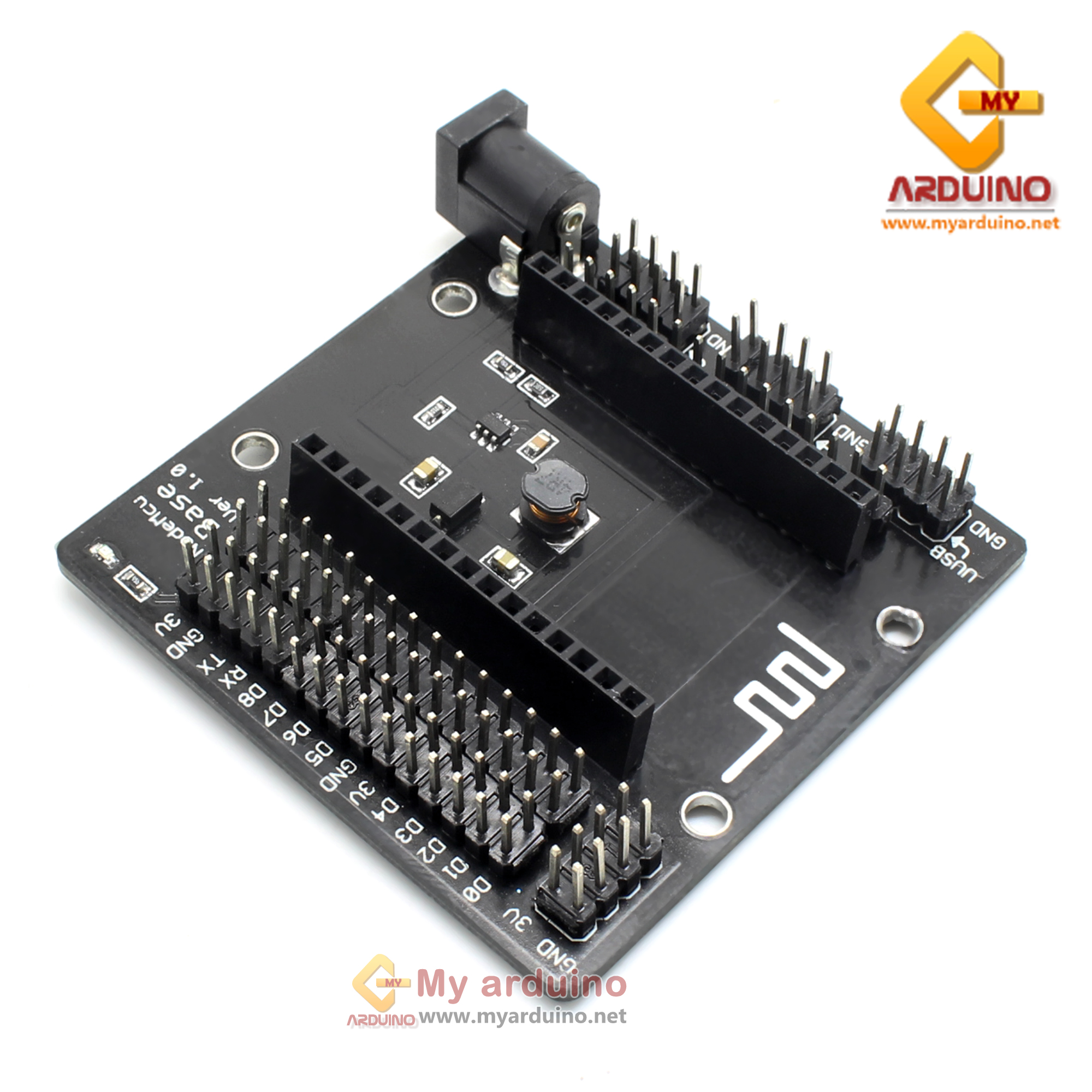 Nodemcu Base Ver 10 For Esp8266 Nodemcu Uart Wifi Iot บอร์ด ขยายขา Nodemcu Esp8266 ขาย