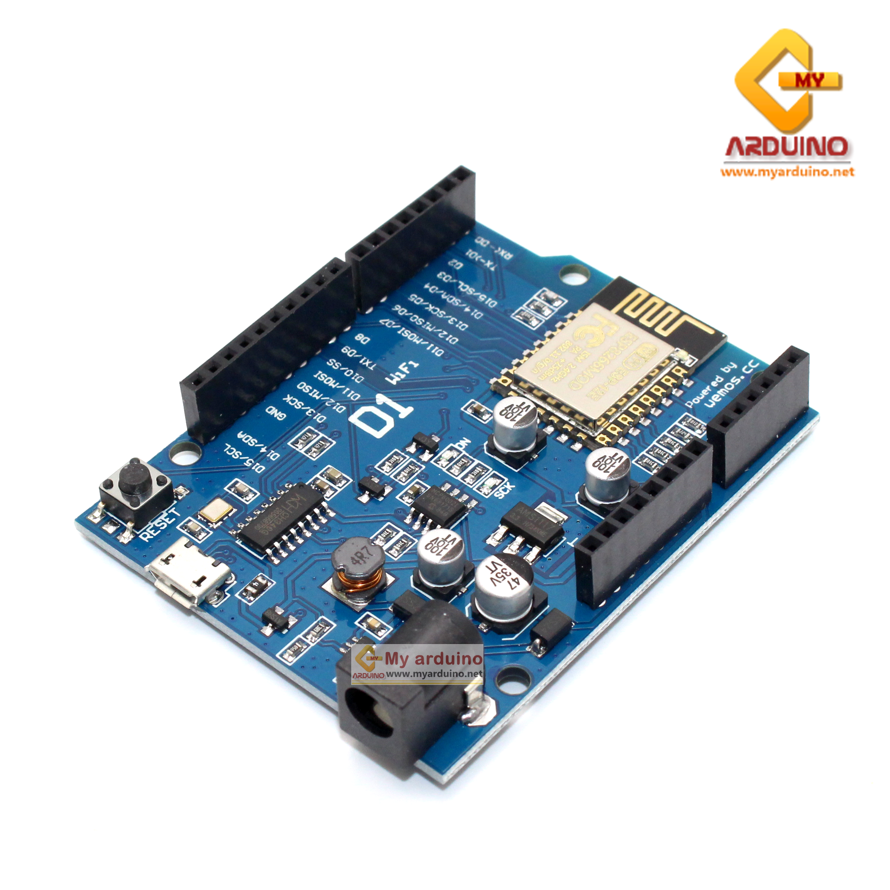 WeMos D1 Arduino WiFi UNO board ESP8266 Arduino IDE - ขาย Arduino ...