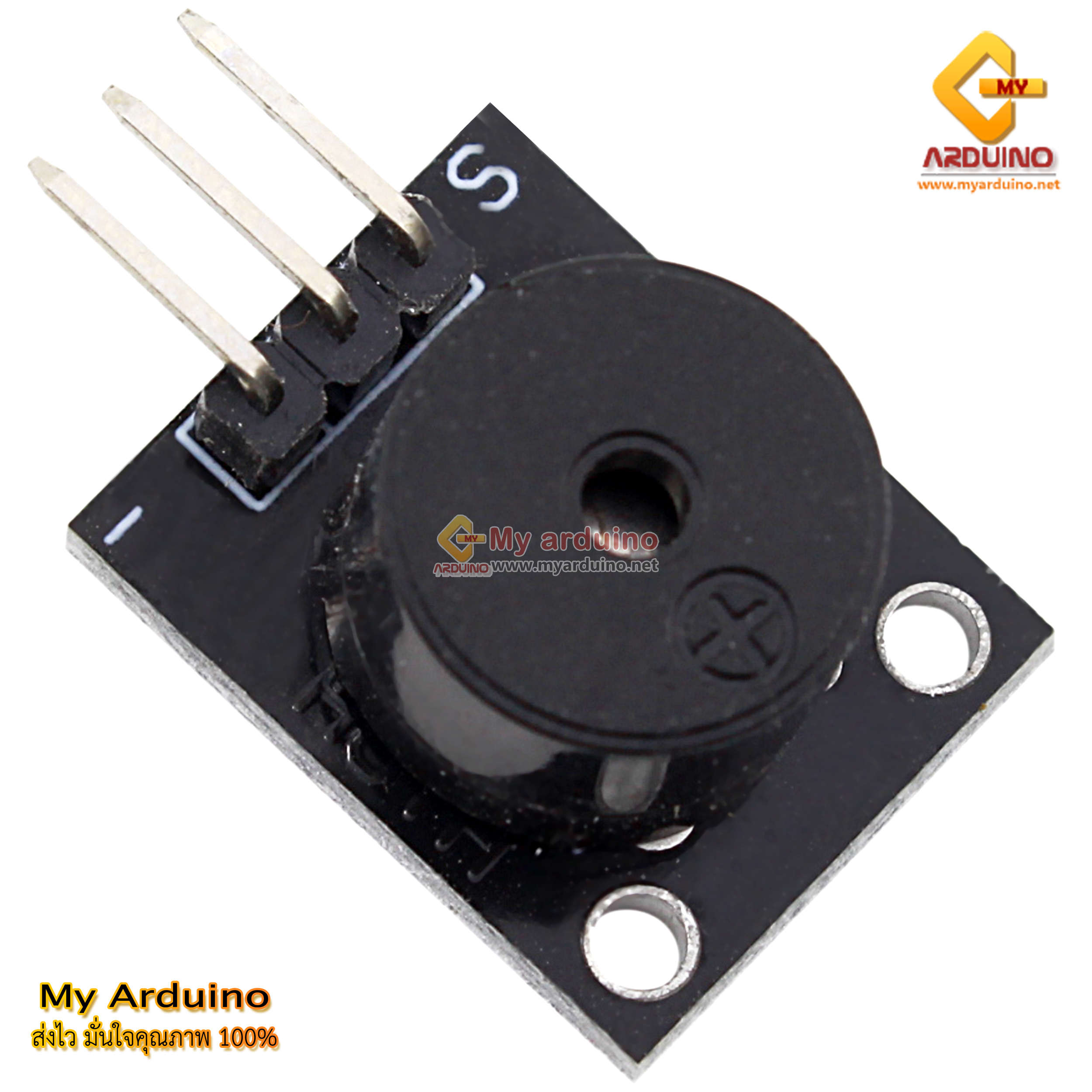 Passive Buzzer Module Mini KY-006 เล่นเสียงเพลง 3.3 - 5V - ขาย Arduino ...