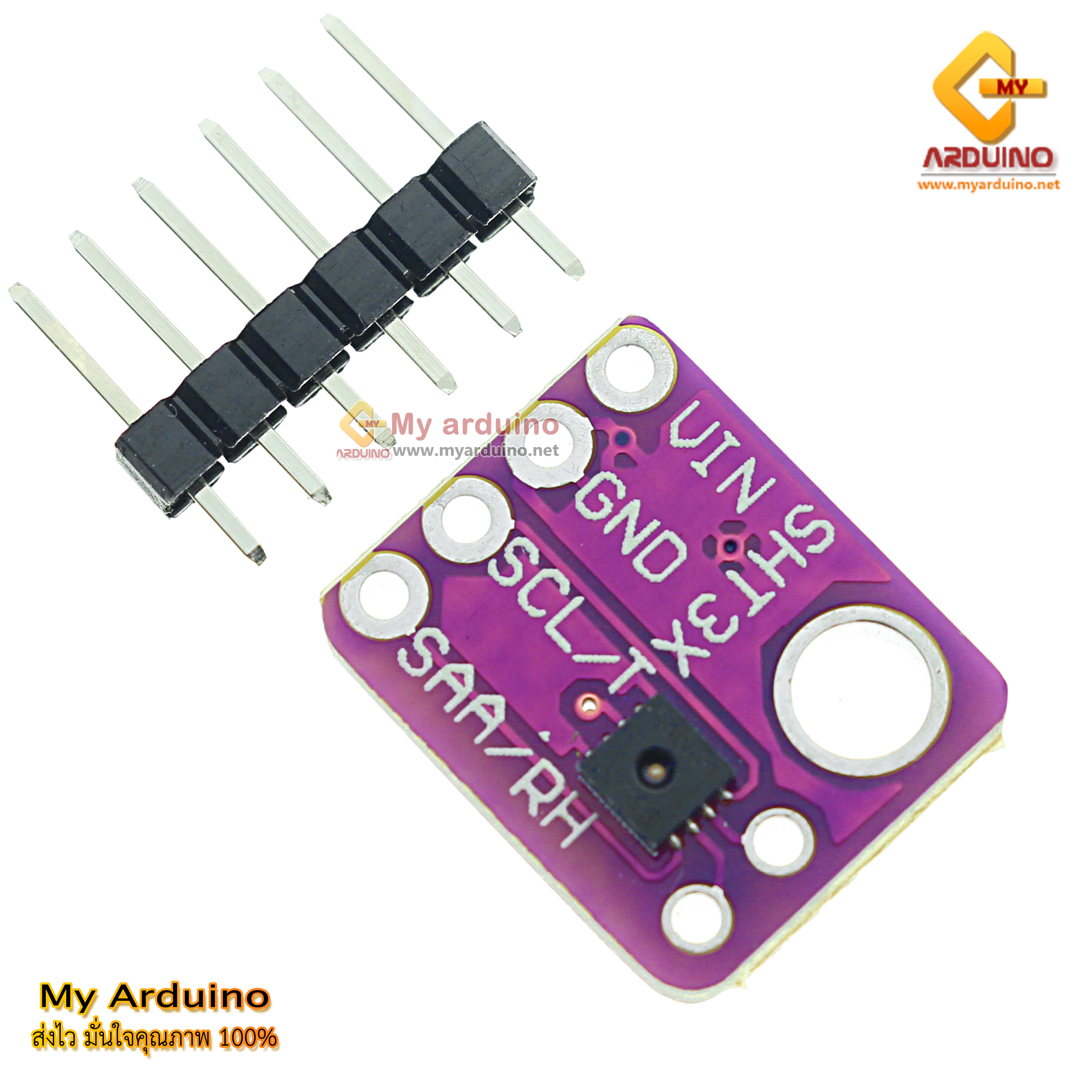 GY-SHT31-D Digital Temperature and humidity เซ็นเซอร์ความชื้นและอุณหภูมิแบบ I2C - ขาย Arduino ...