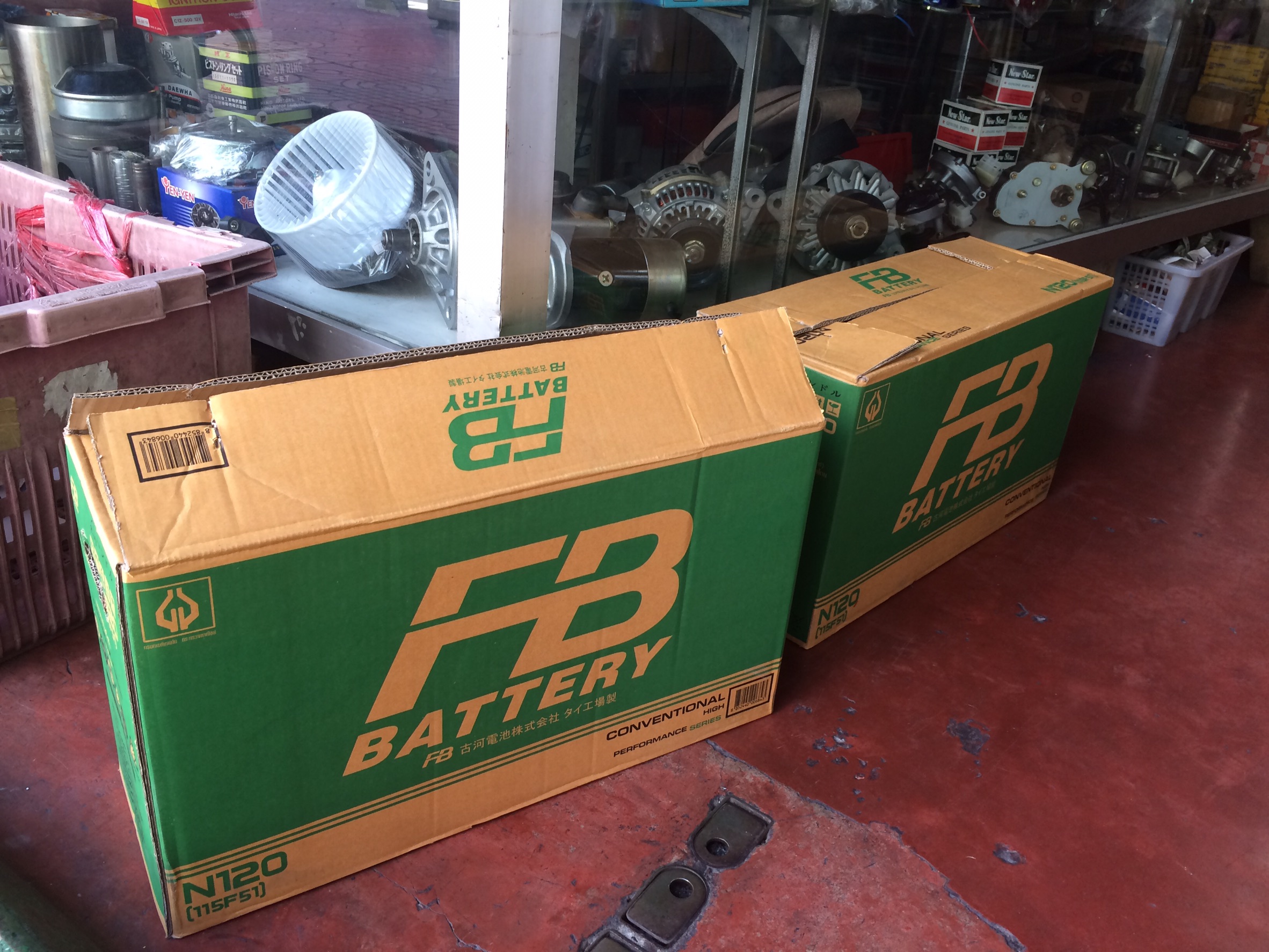 แบตเตอรี่ FB N120 12V 120 แอมป์ - วรจักรกลการ : Inspired by LnwShop.com (v2)