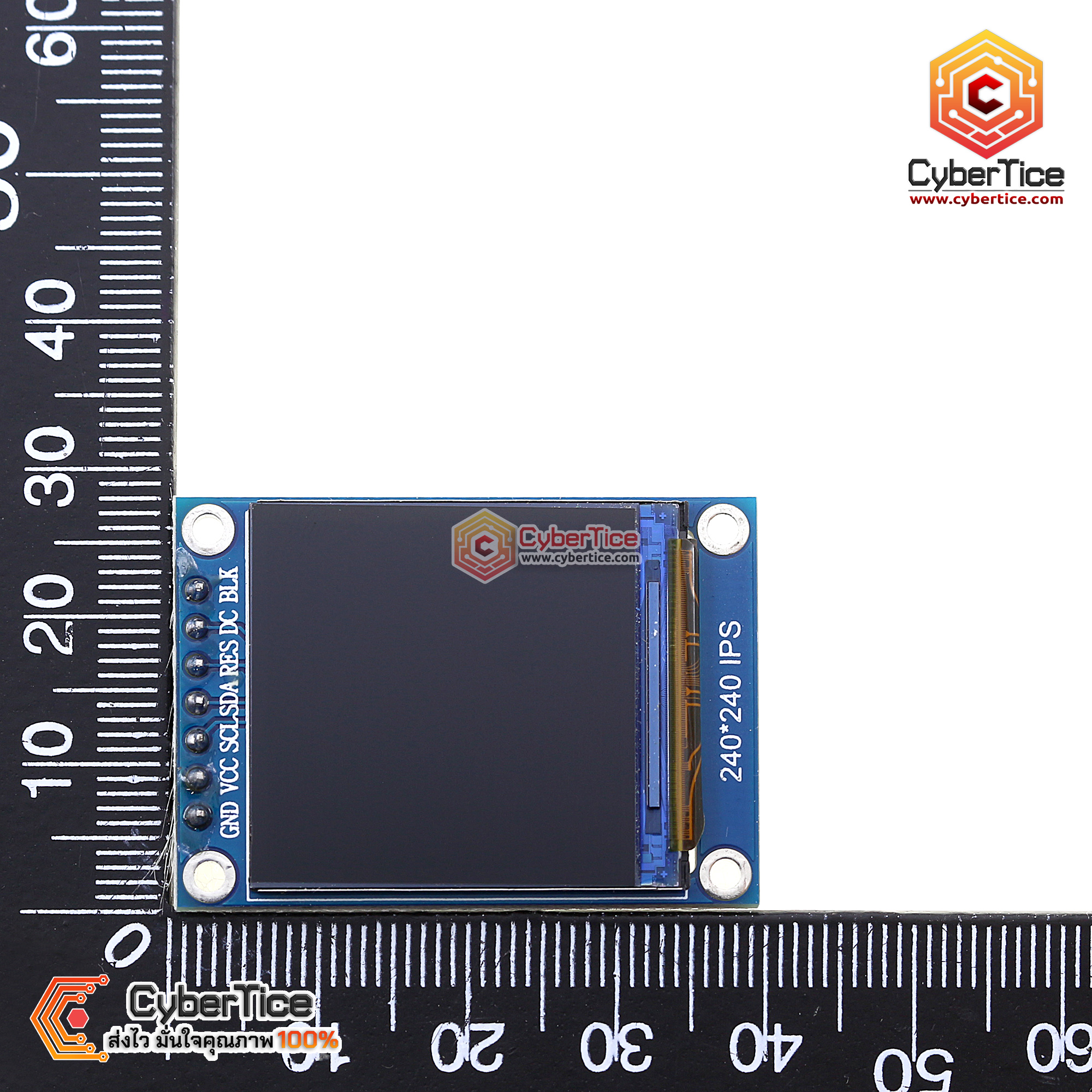 TFT Display IPS 1.3 inch 7P SPI HD 65K Full Color LCD Module ST7789 for ...
