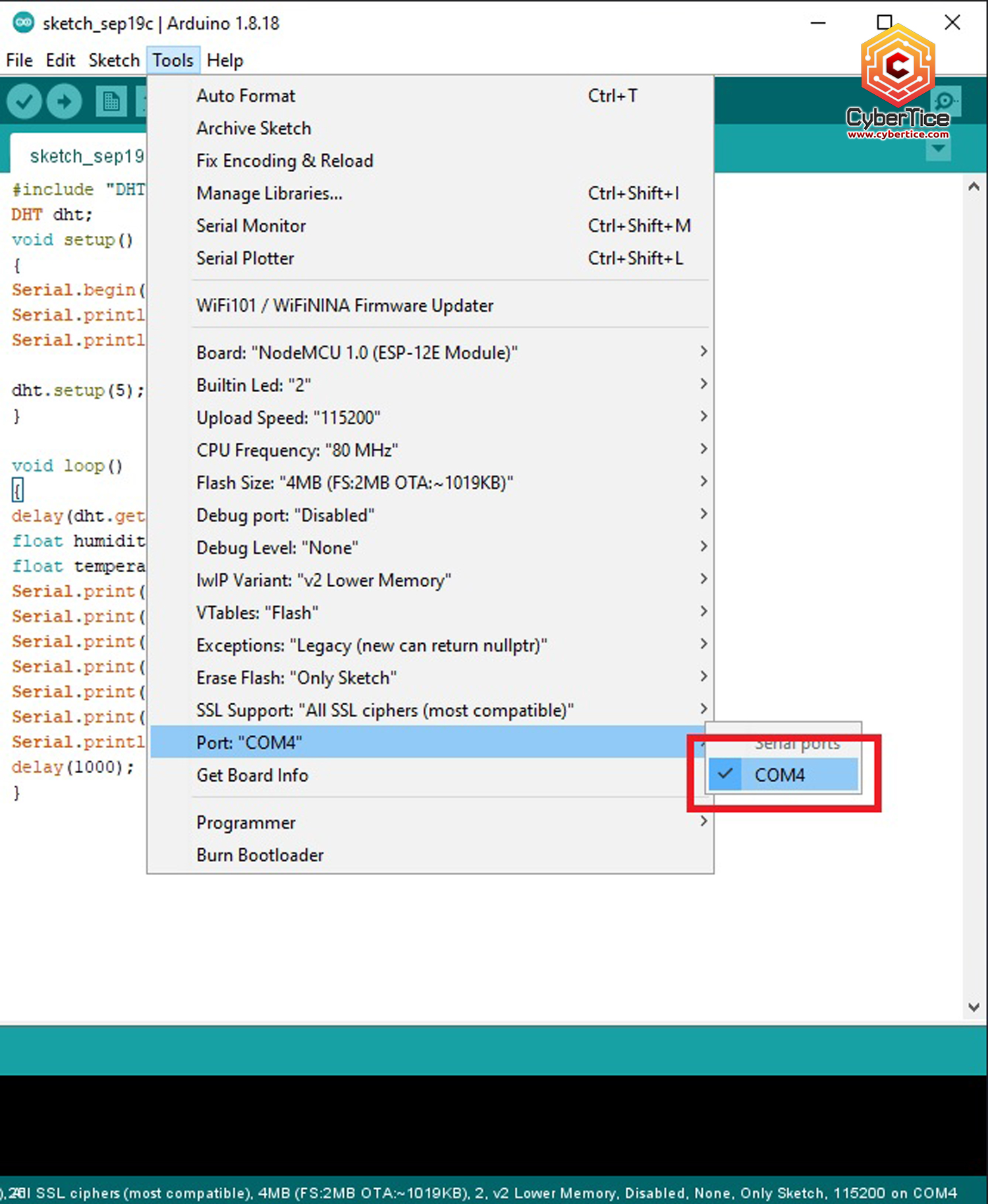 สอนใช้งาน Esp8266 Dht11 Mini เซ็นเซอร์วัดอุณหภูมิและความชื้น พร้อม Pcb ขาย Arduino อุปกรณ์