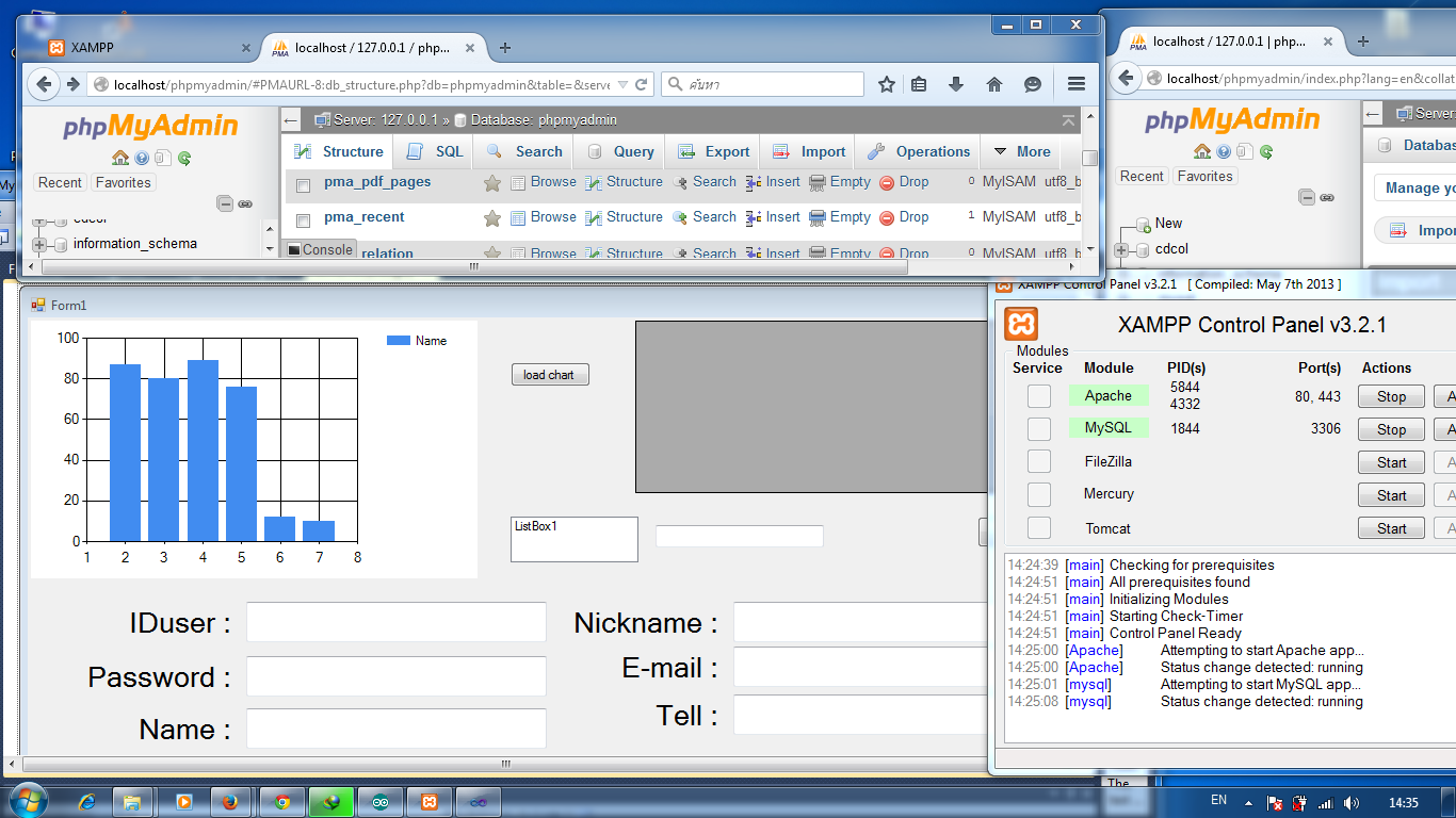 Visual Basic with Xampp (ติดตั้งโปรแกรม) - ขาย Arduino อุปกรณ์ Arduino คุณภาพดี ราคาถูก ส่งไว ส่งฟรี