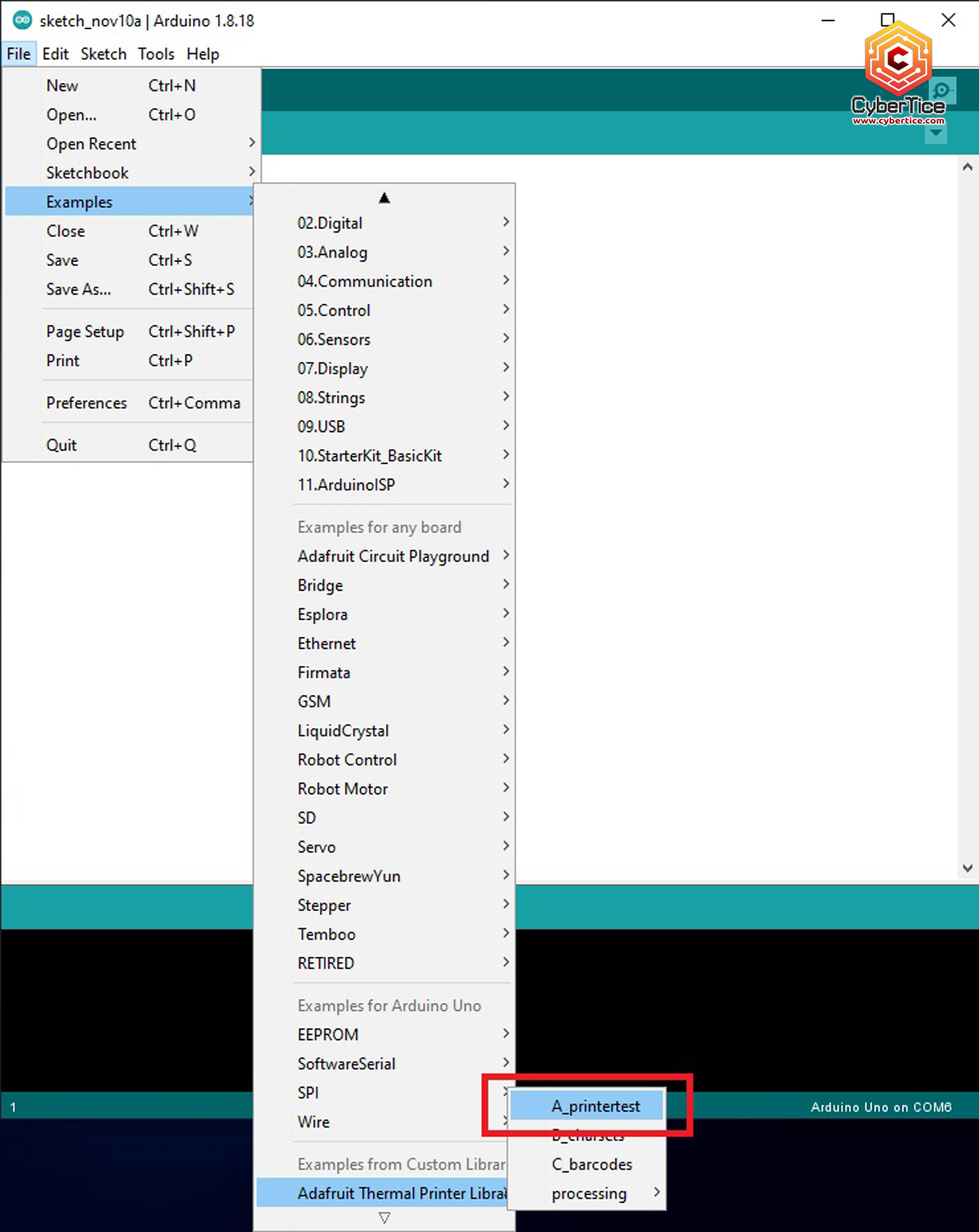 สอนใช้งาน Arduino เครื่องปริ้นมินิ mini Thermal Printer ปริ้นข้อความ ...