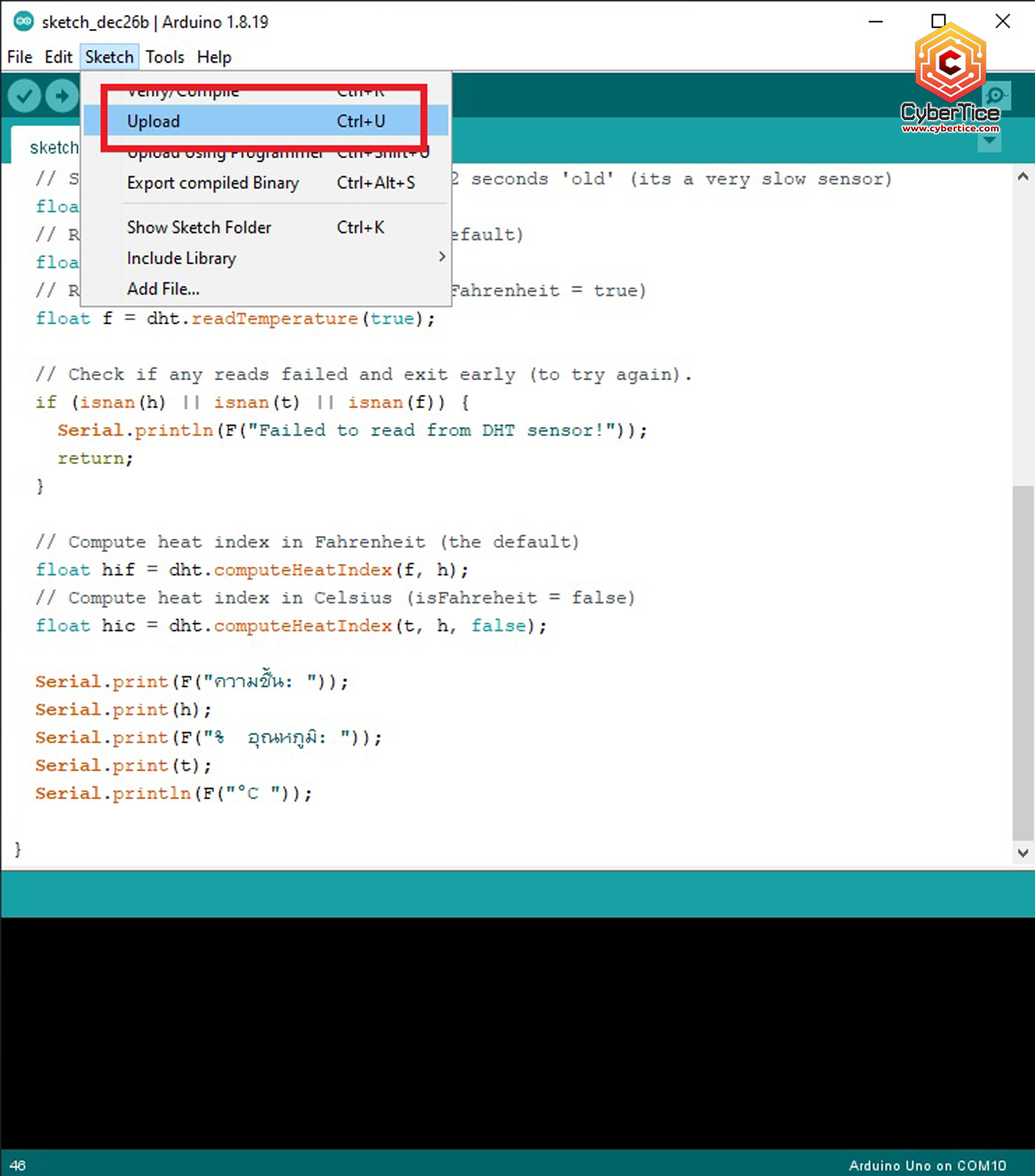 สอนใช้งาน Arduino Dht11 เซ็นเซอร์วัดอุณหภูมิและความชื้น พร้อม Pcb แถมสายไฟ 2024 ขาย Arduino