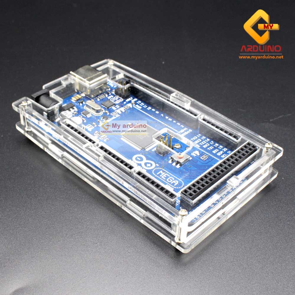 Arduino MEGA 2560 R3 Case V1 กล่องอะคริลิคแบบใส สำหรับ Arduino mega - ขาย Arduino อุปกรณ์ ...