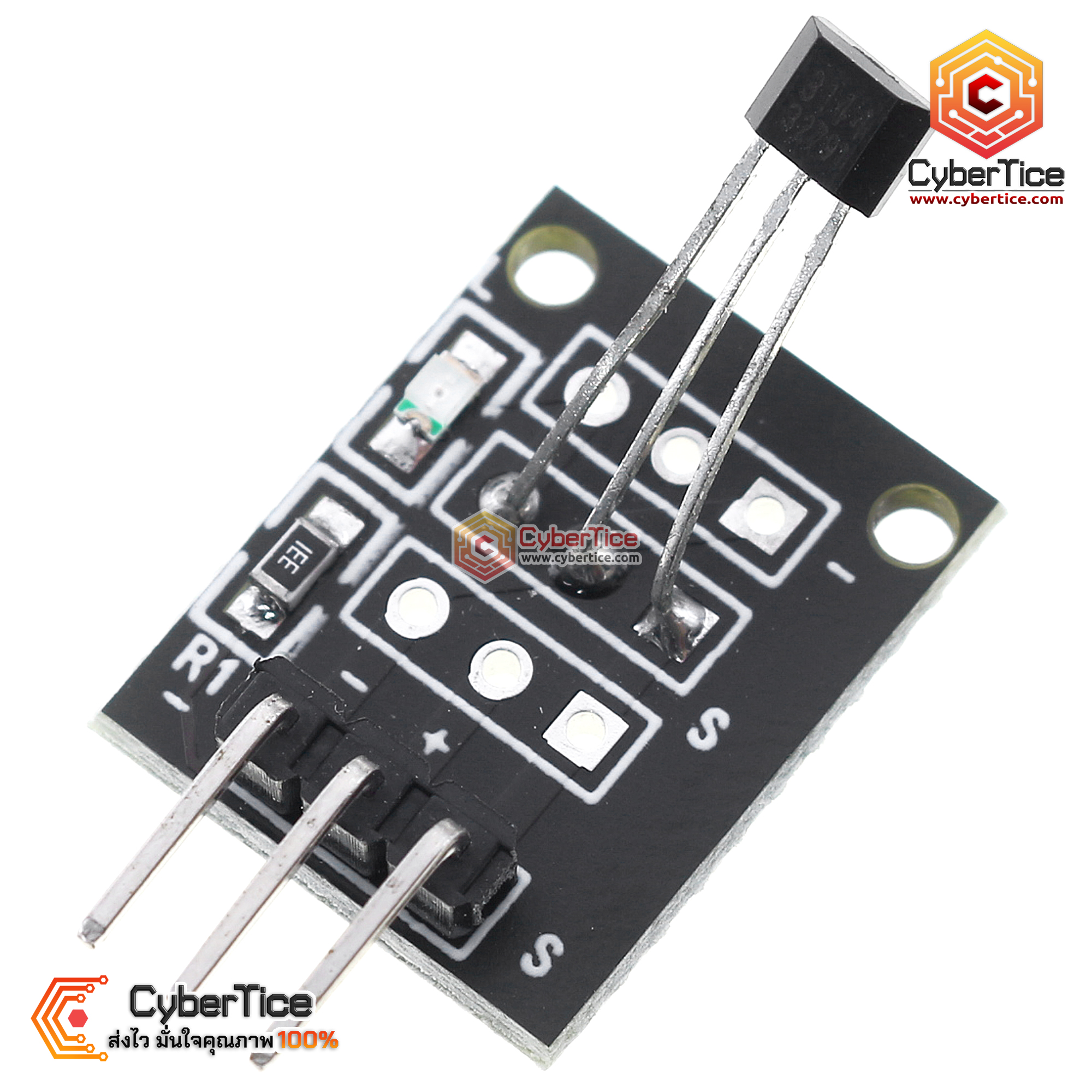 Hall Magnetic Field Sensor 3144 Module KY-003 - ขาย Arduino อุปกรณ์ Arduino คุณภาพดี ราคาถูก ส่ง ...