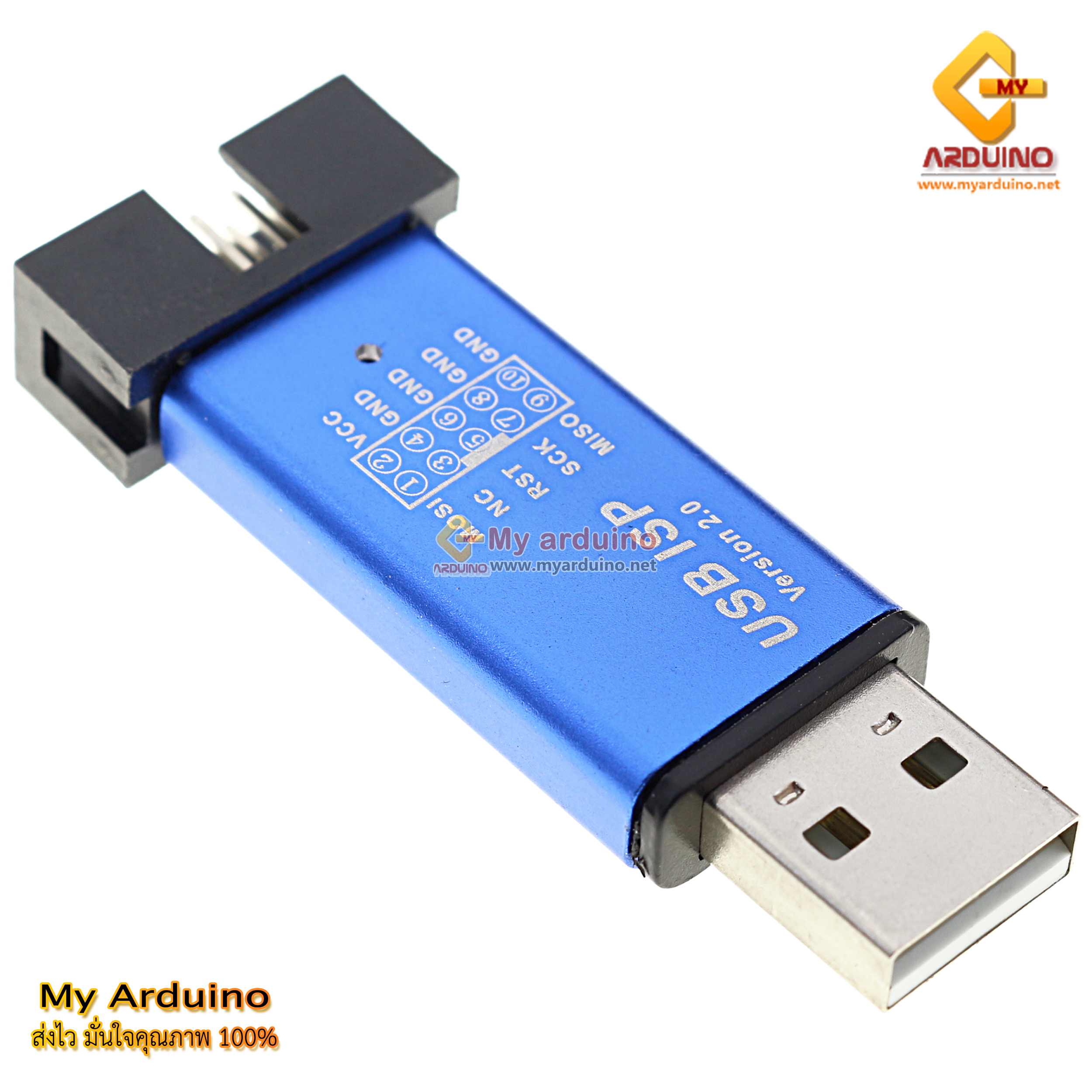 USBASP USBISP AVR Programmer USB ATMEGA8 ATMEGA128 Support Win7 64K ...